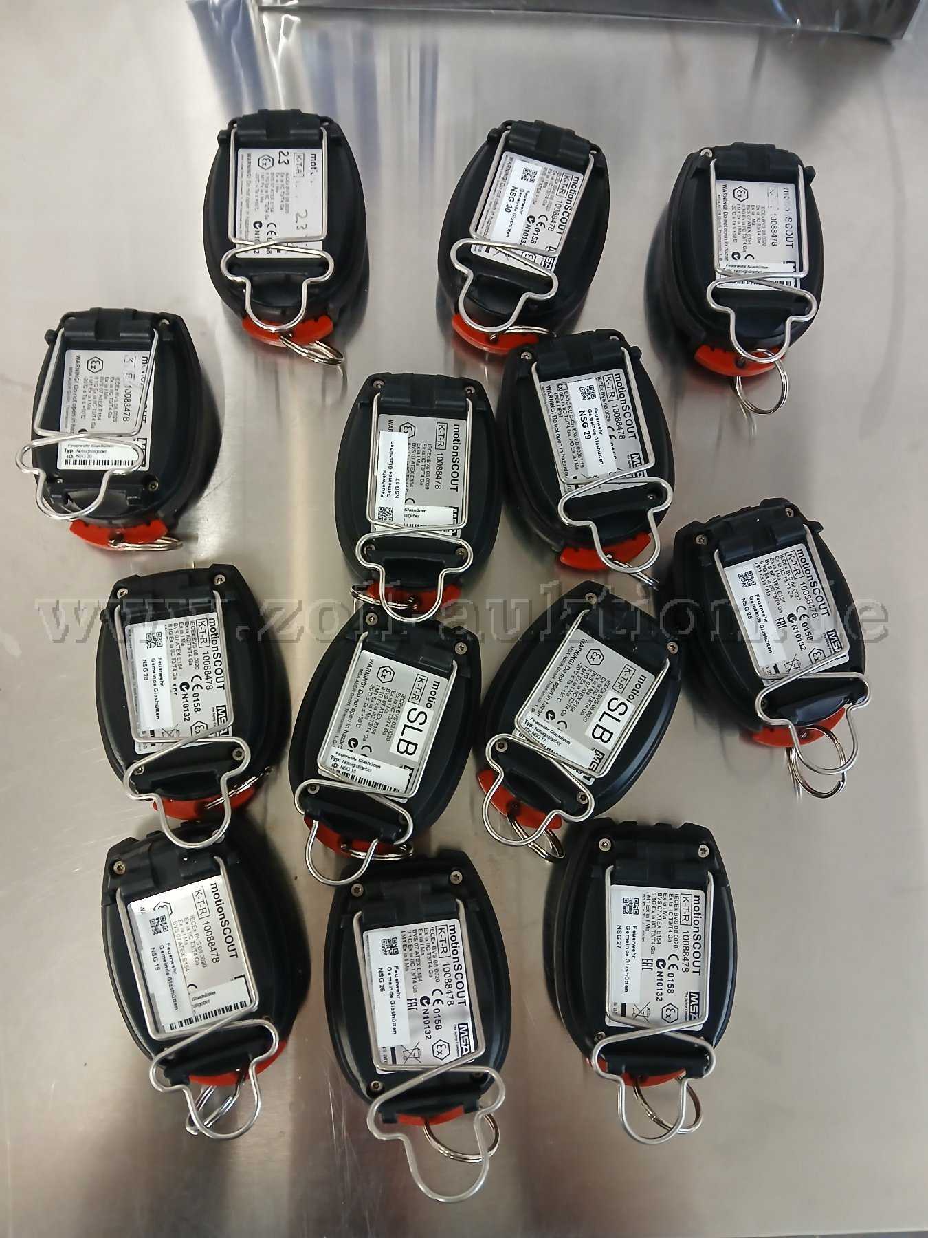 Zoll-Auktion - 13 MSA Motion Scout K-T-R Bewegungslosmelder (ID 927889)