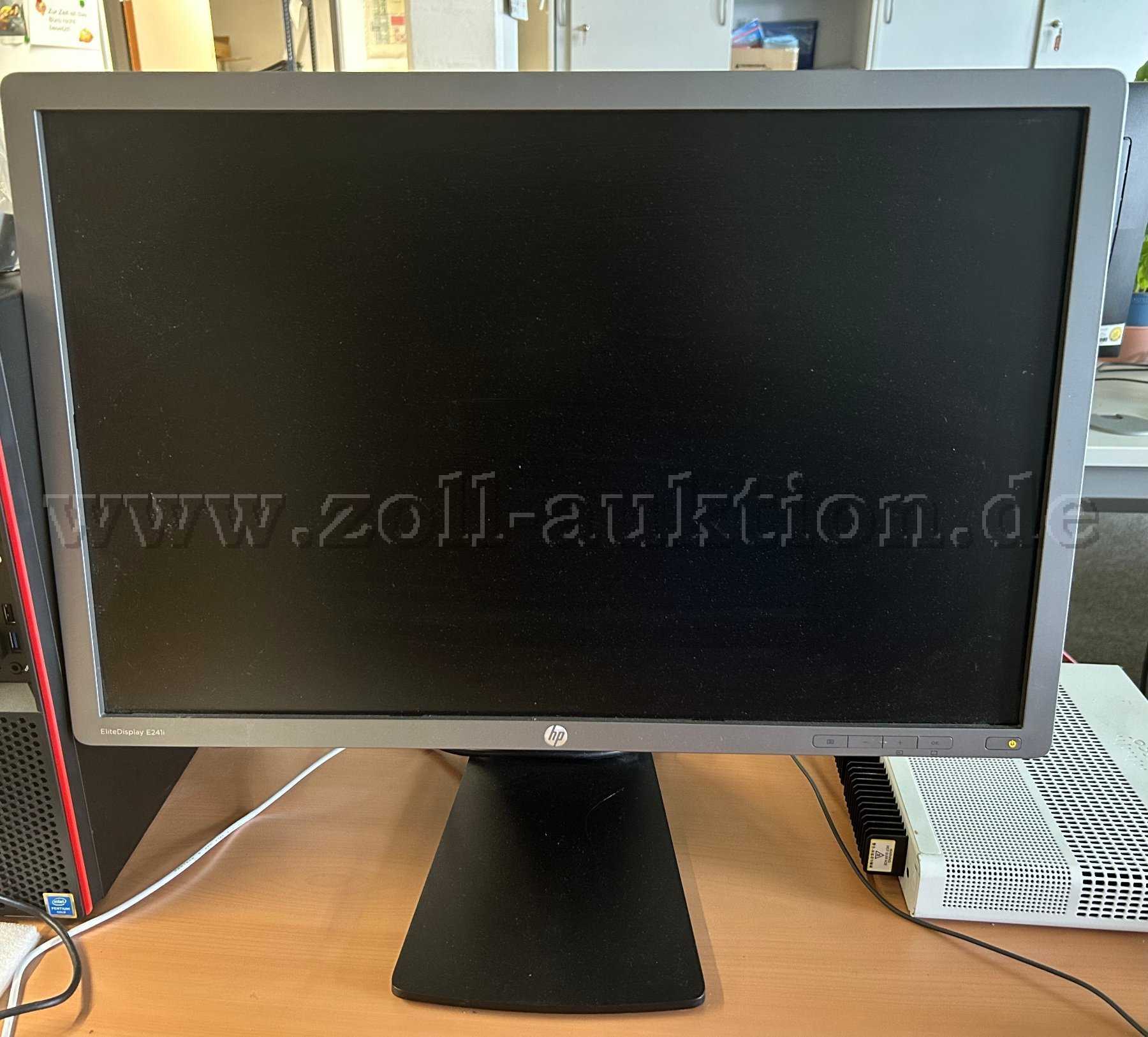 Zoll-Auktion - 15 Monitore HP EliteDisplay E241i IPS, 24 Zoll (60,9 cm ...