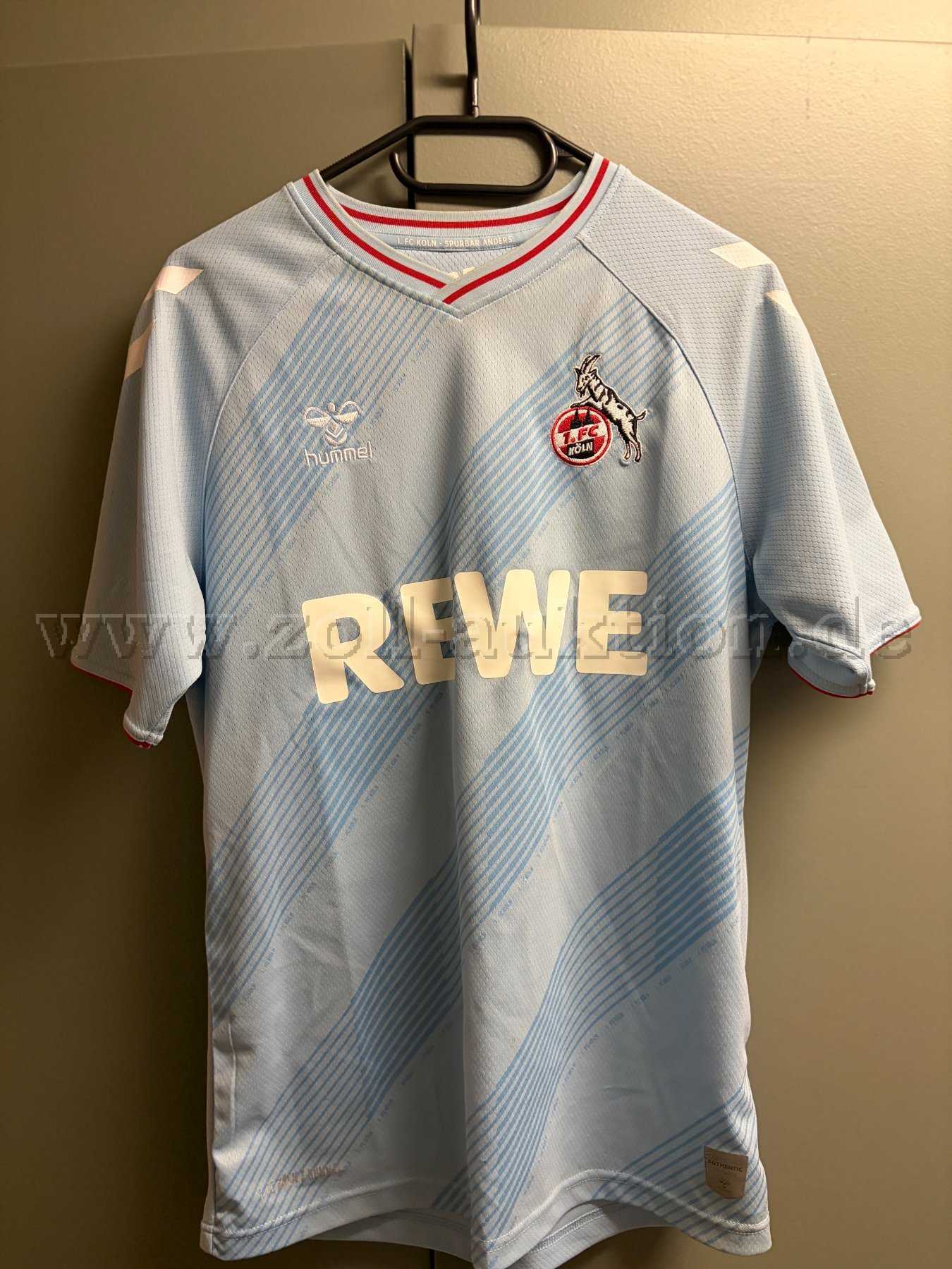 Zoll-Auktion - 1 1.FC Köln Hummel REWE Uth 13 1. FC Köln Trikot (ID 962880)