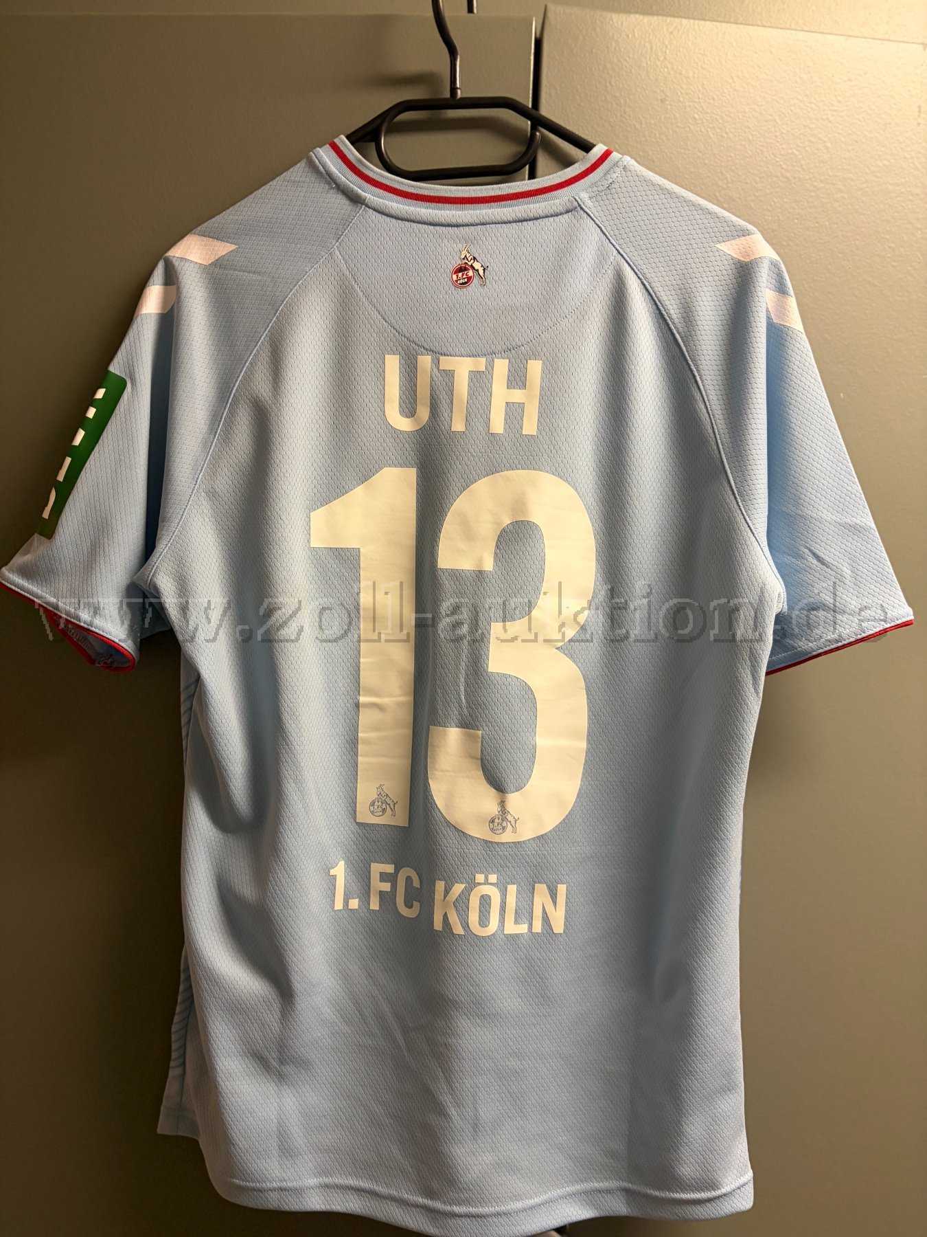 Zoll-Auktion - 1 1.FC Köln Hummel REWE Uth 13 1. FC Köln Trikot (ID 962880)
