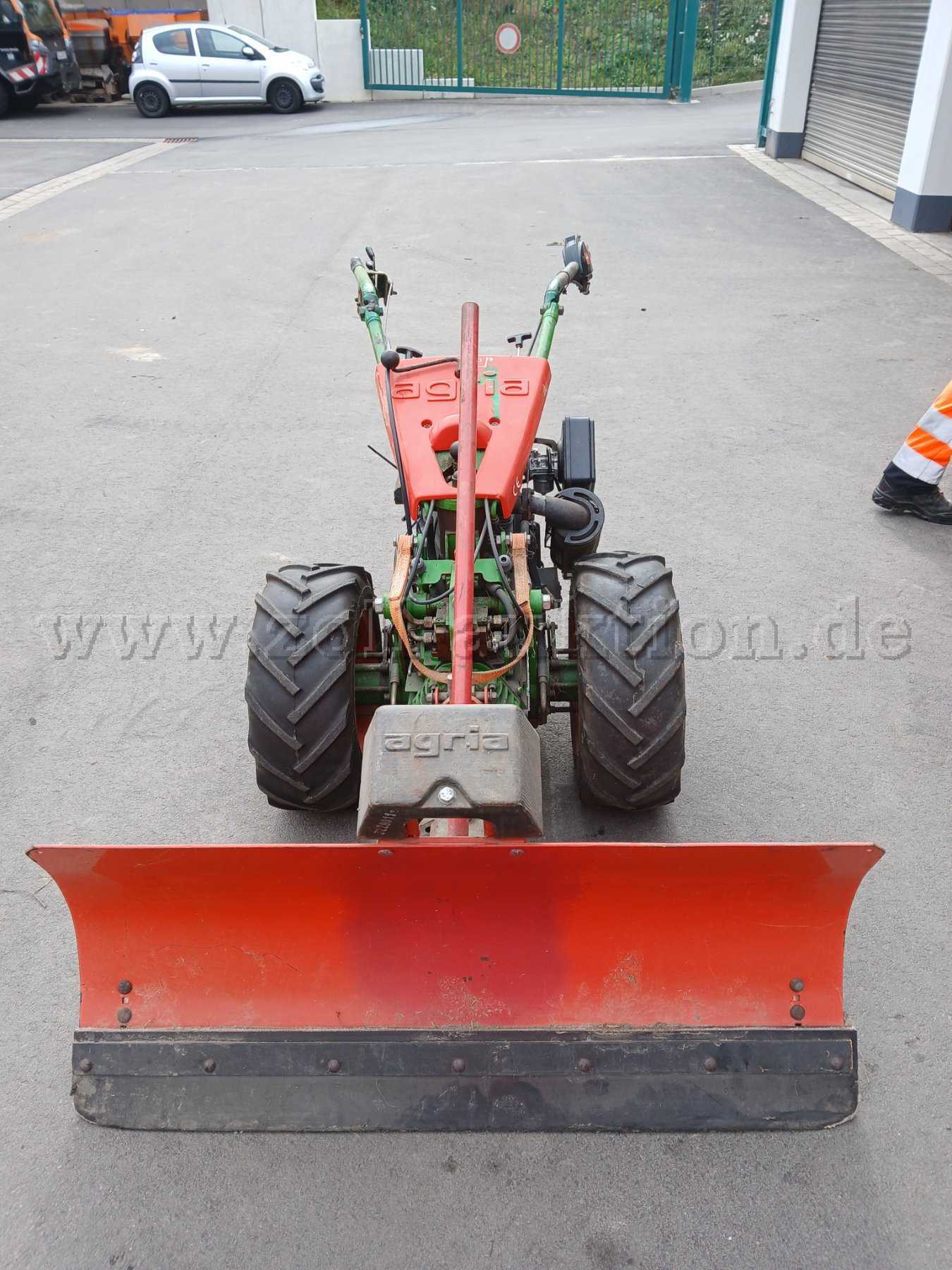 Zoll-Auktion - 1 Agria 5900 Einachser mit Schneepflug (ID 935059)