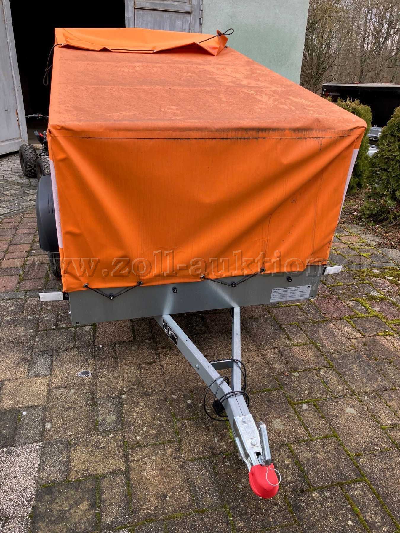 Anhnger Mit Plane 750 Kg