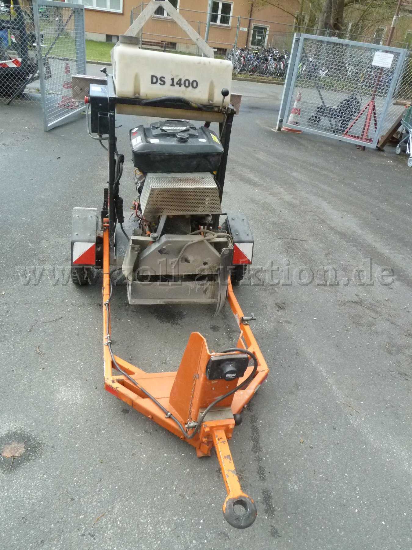 Zoll-Auktion - 1 Anhänger Zacho DS1400 Kanaldeckel Schneidmaschine (ID ...