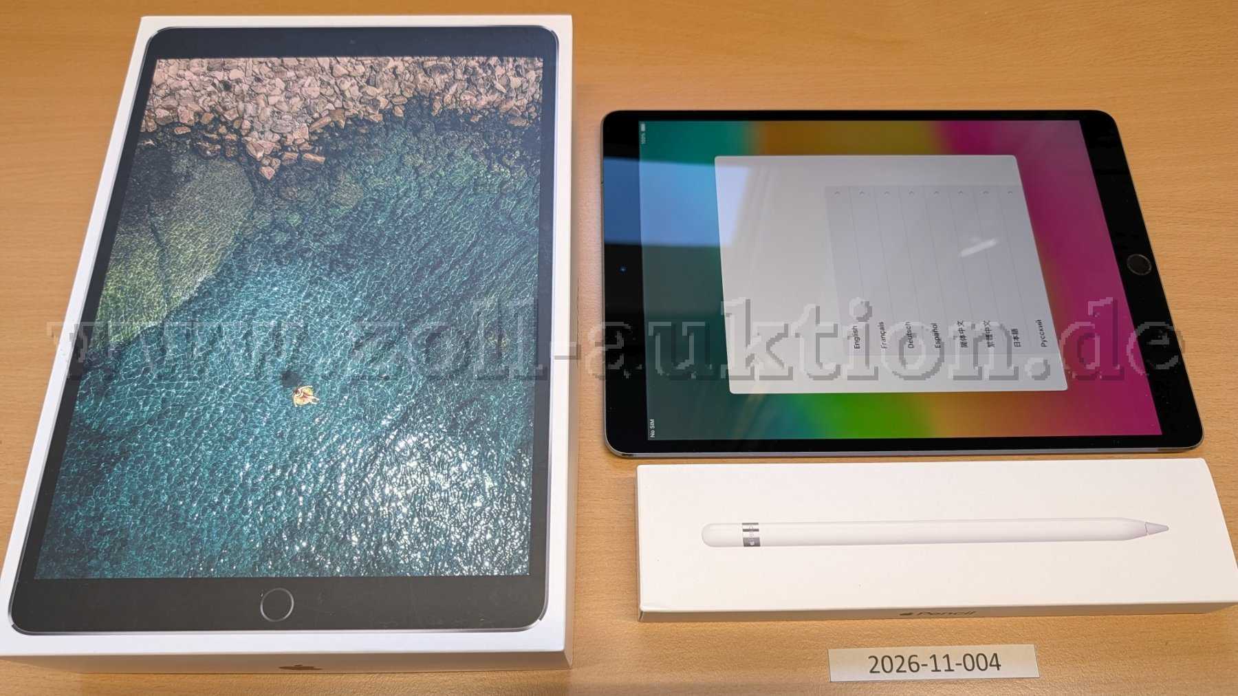 Zoll-Auktion - 1 Apple iPad Pro (10,5 Zoll), 256 GB Modell A1709 Wi-Fi ...