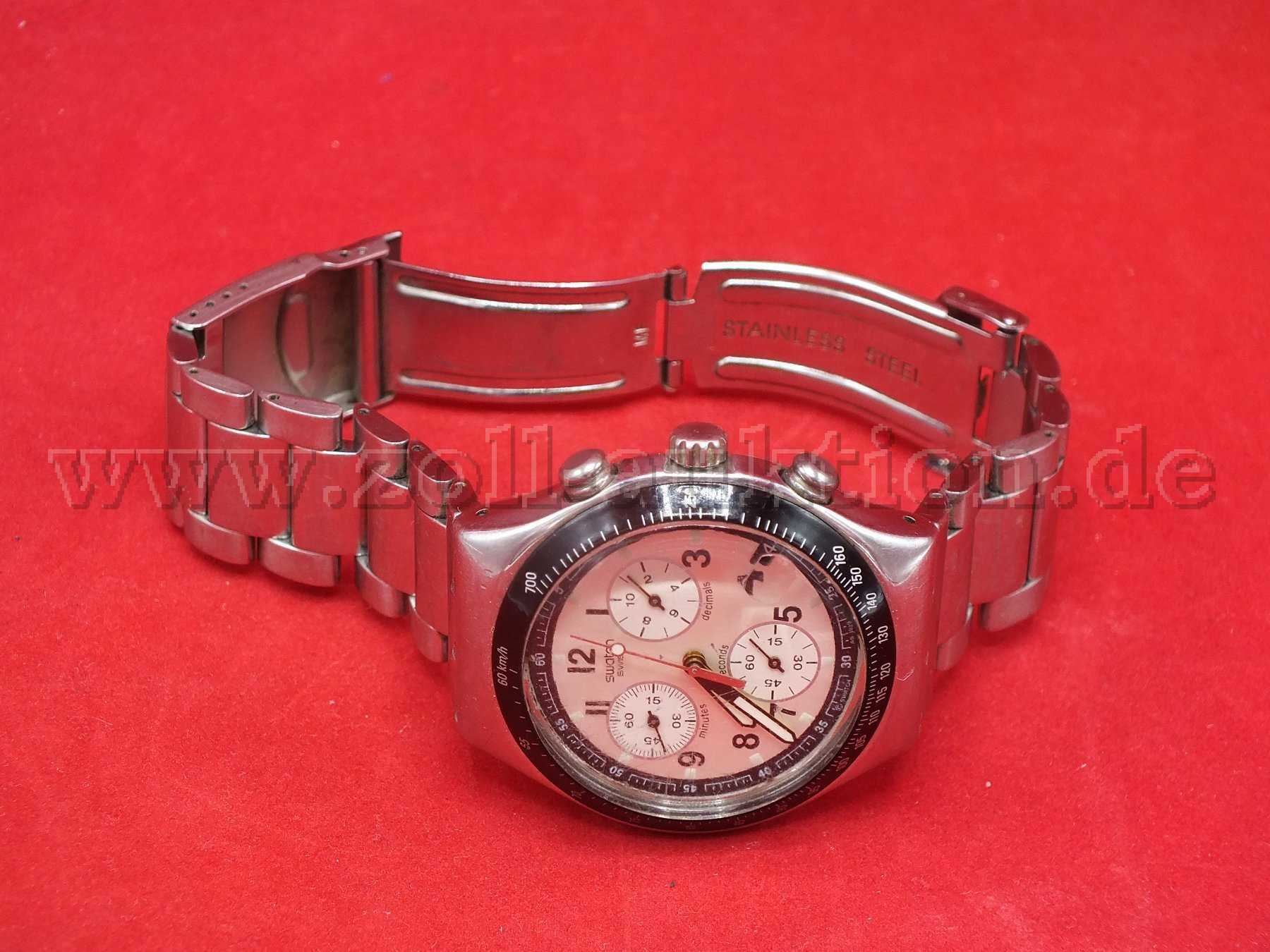 Zoll-Auktion - 1 Armbanduhr Marke "Swatch Group", Irony Chronograph (ID ...