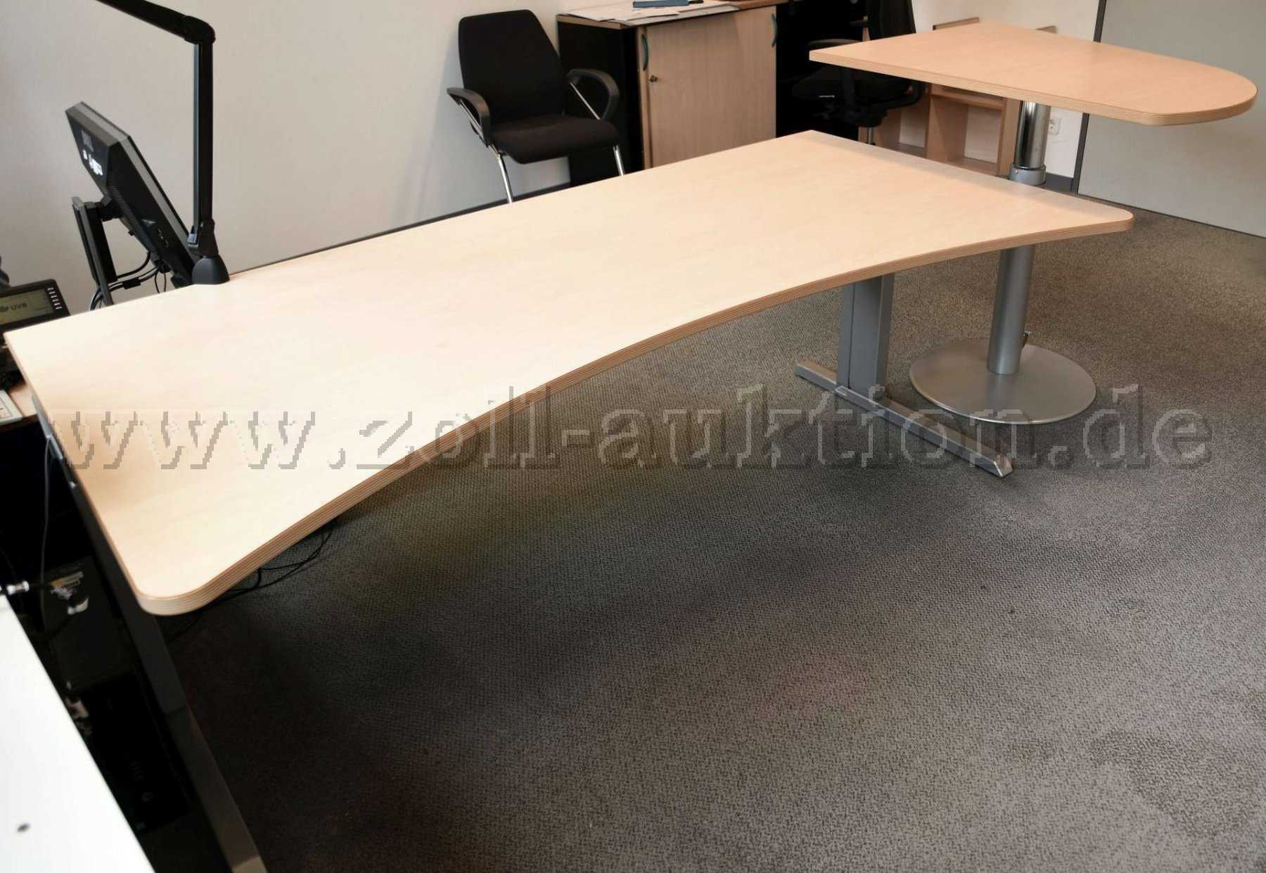 Zoll-Auktion - 1 Büroschreibtisch Mauser Office Type 4000, 200 cm breit ...