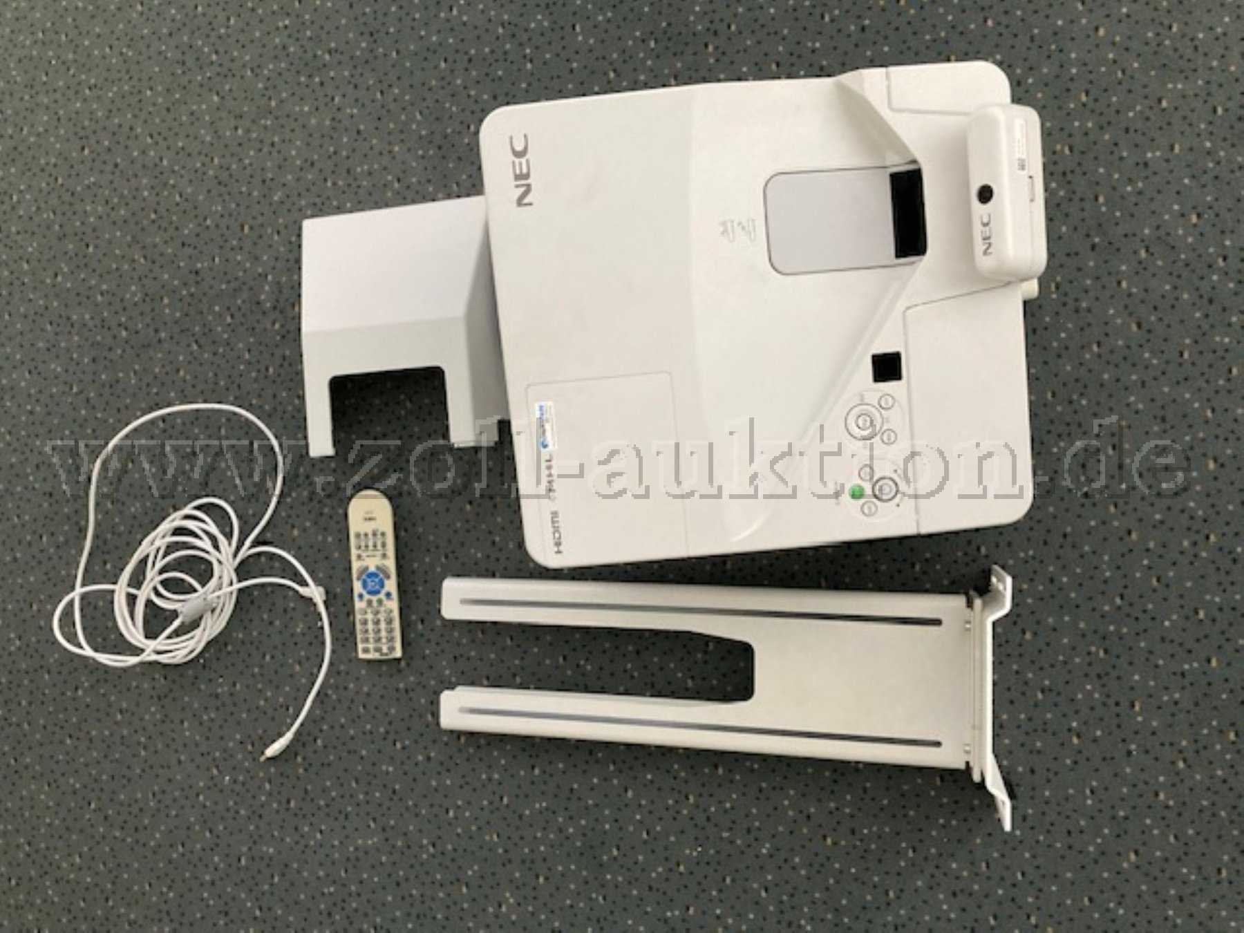 Zoll-Auktion - 1 Beamer NEC UM351Wi mit Zubehör (4300007919) (ID 963013)