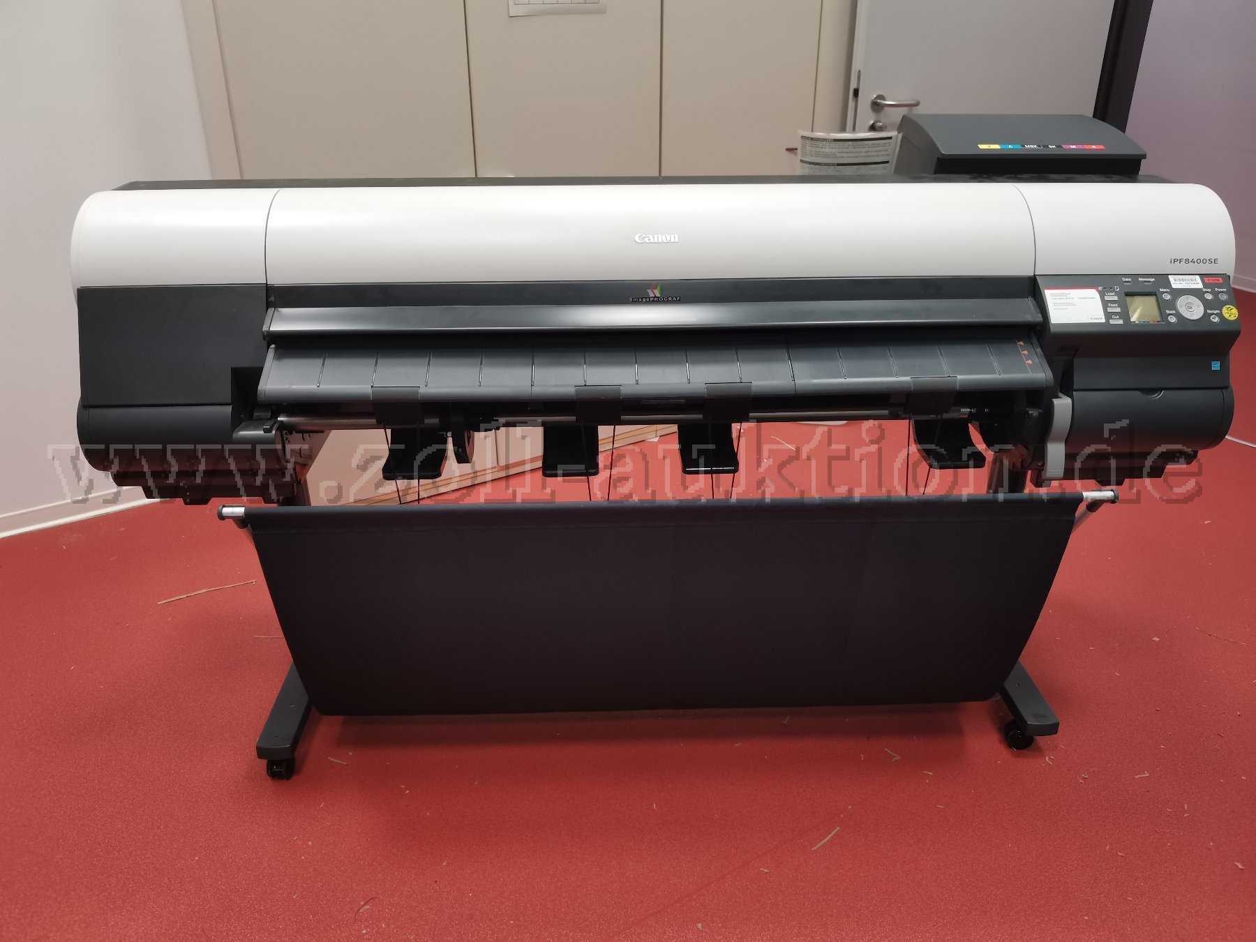 Zoll-Auktion - 1 Canon ImagePROGRAF iPF8400SE inkl. Stand und ...
