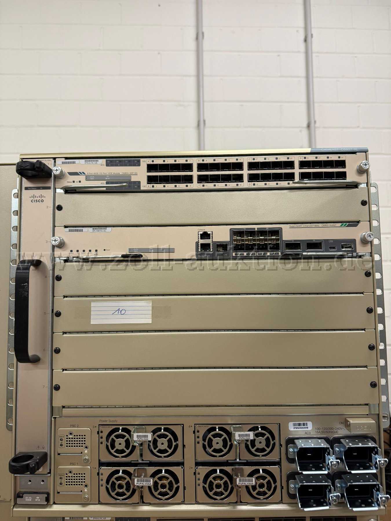 Zoll-Auktion - 1 Cisco Catalyst 6807-XL Modular Switch (ID 921189)