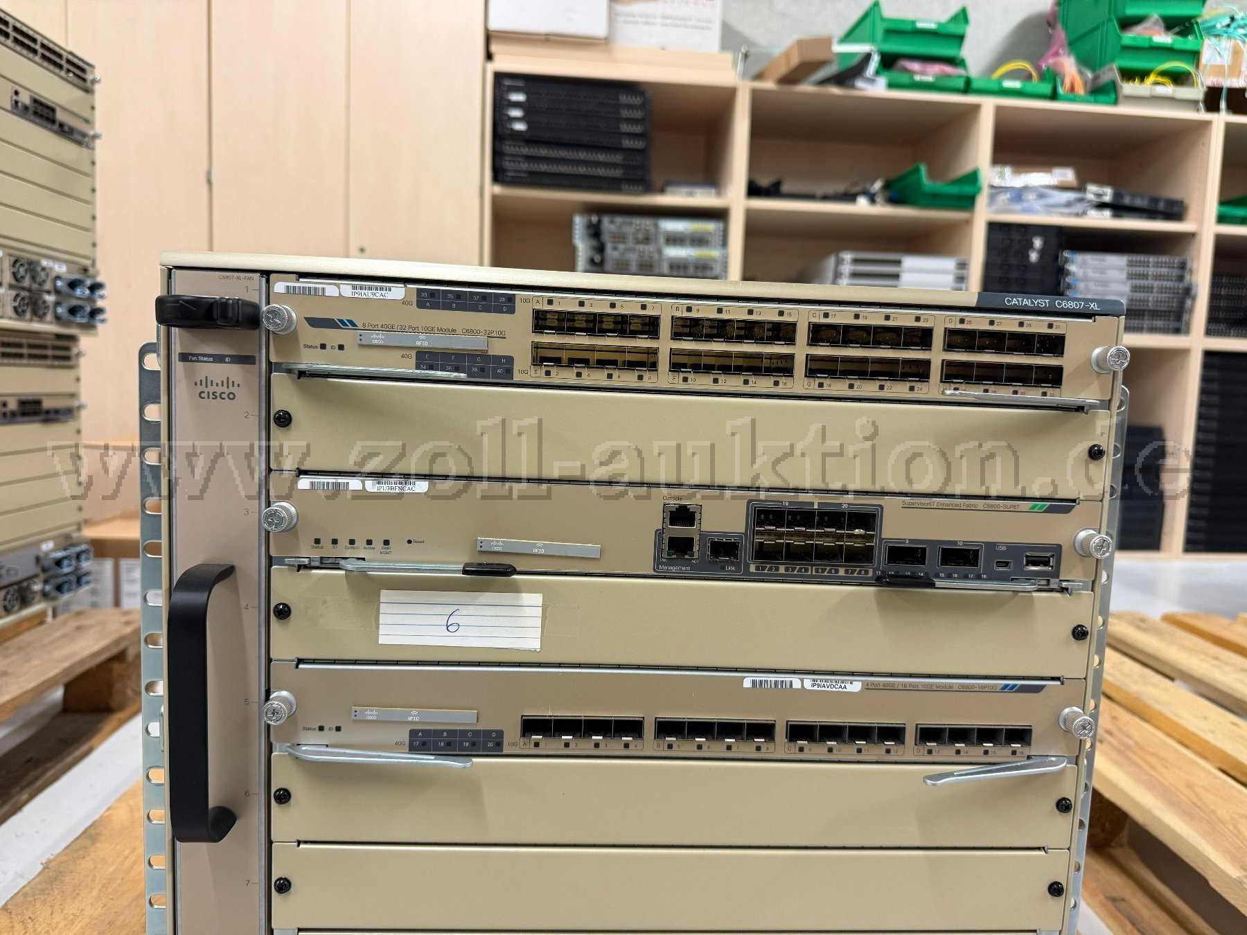 Zoll-Auktion - 1 Cisco Catalyst 6807-XL Modular Switch (ID 928821)