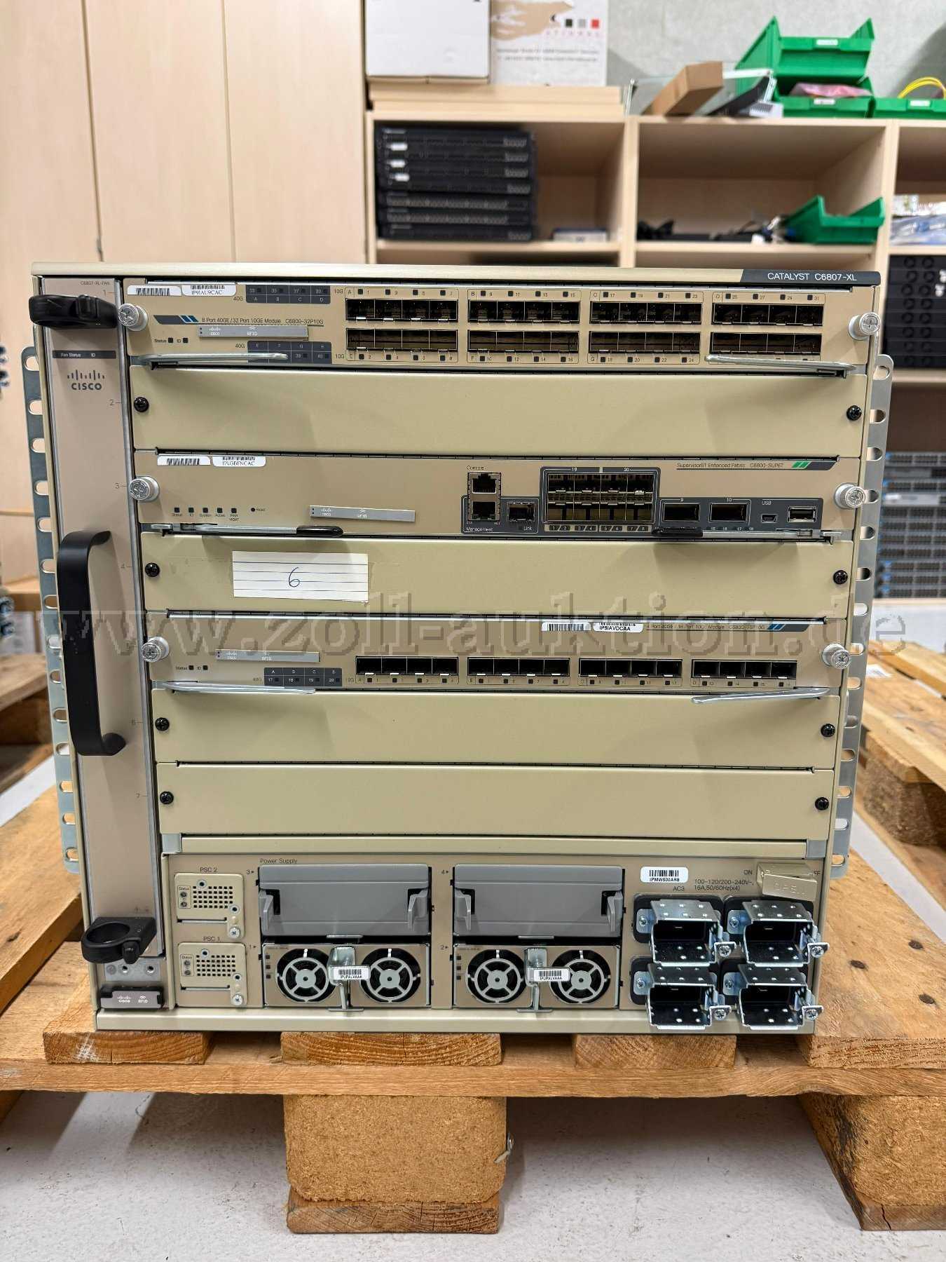 Zoll-Auktion - 1 Cisco Catalyst 6807-XL Modular Switch (ID 928821)