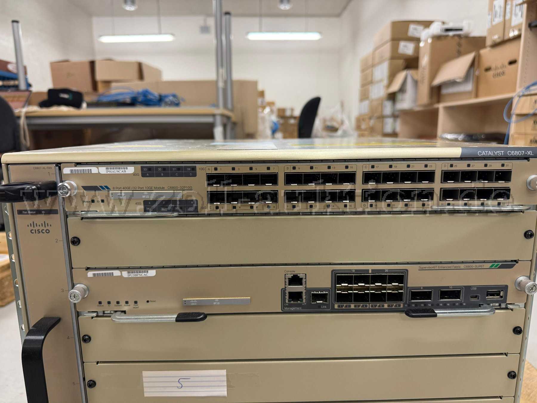 Zoll-Auktion - 1 Cisco Catalyst 6807-XL Modular Switch (ID 933390)