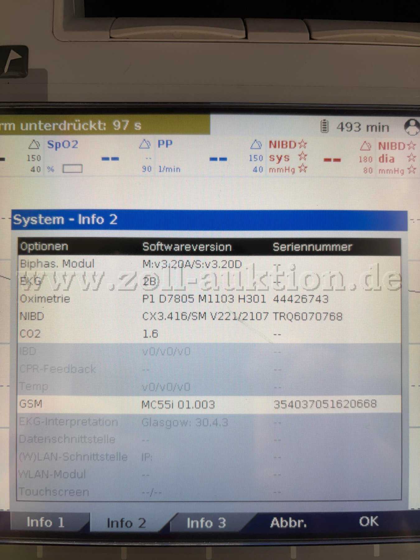 Zoll-Auktion - 1 Corpuls C3 modularer Patientenmonitor und ...