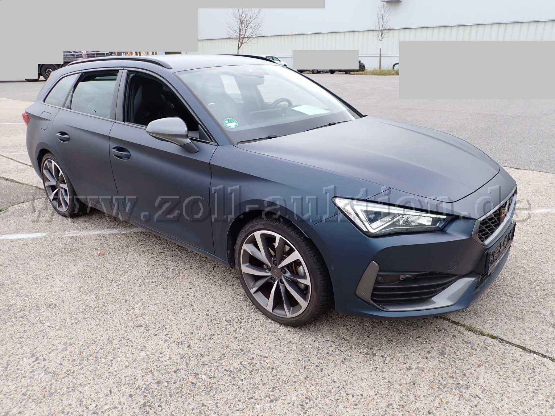 Zoll-Auktion - 1 Cupra Leon Sportstourer 1.4 e-HYBRID OPF - BD8-2371E ...