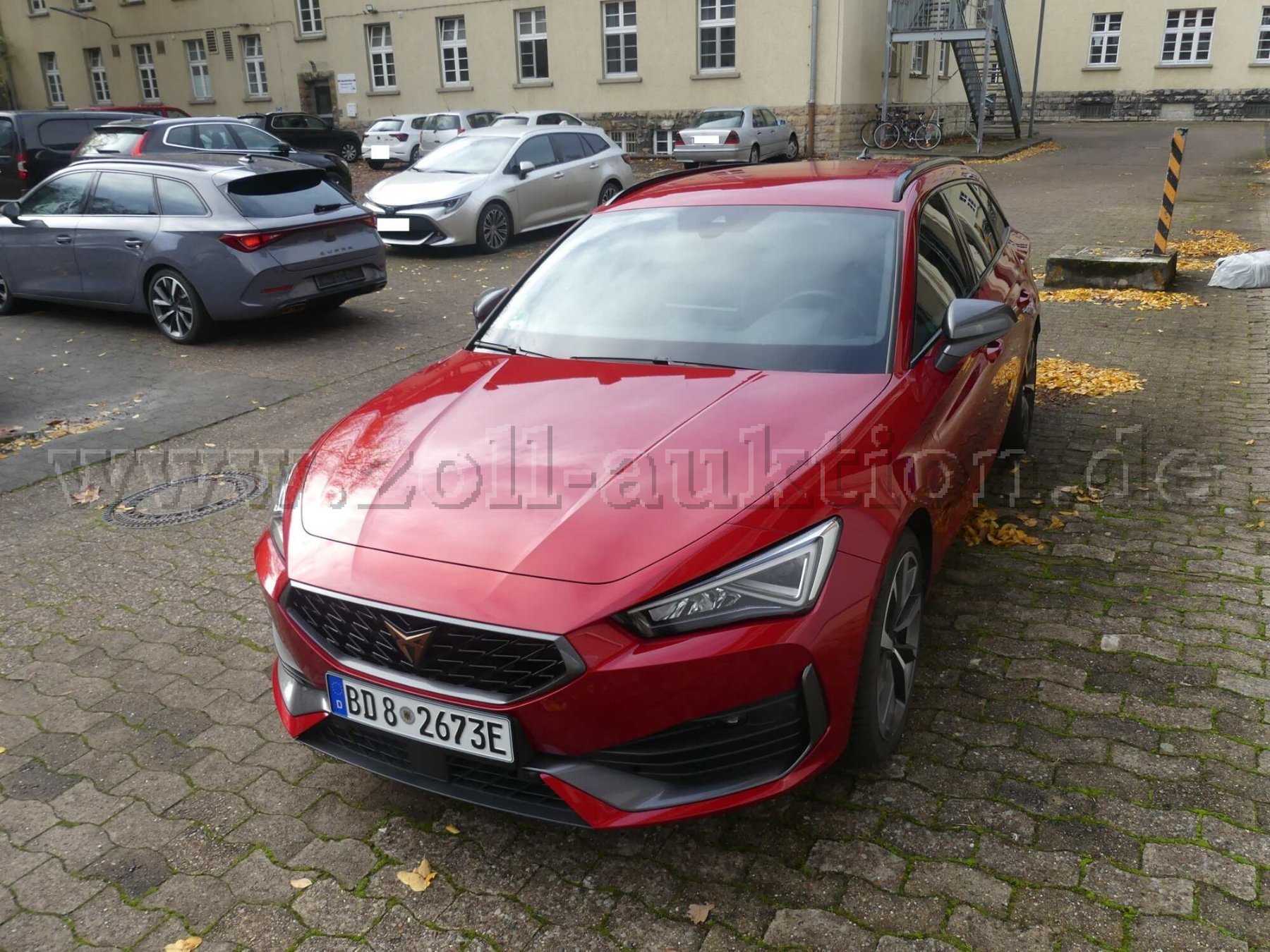 Zoll-Auktion - 1 Cupra Leon Sportstourer 1.4 e-HYBRID OPF - BD8-2673E ...