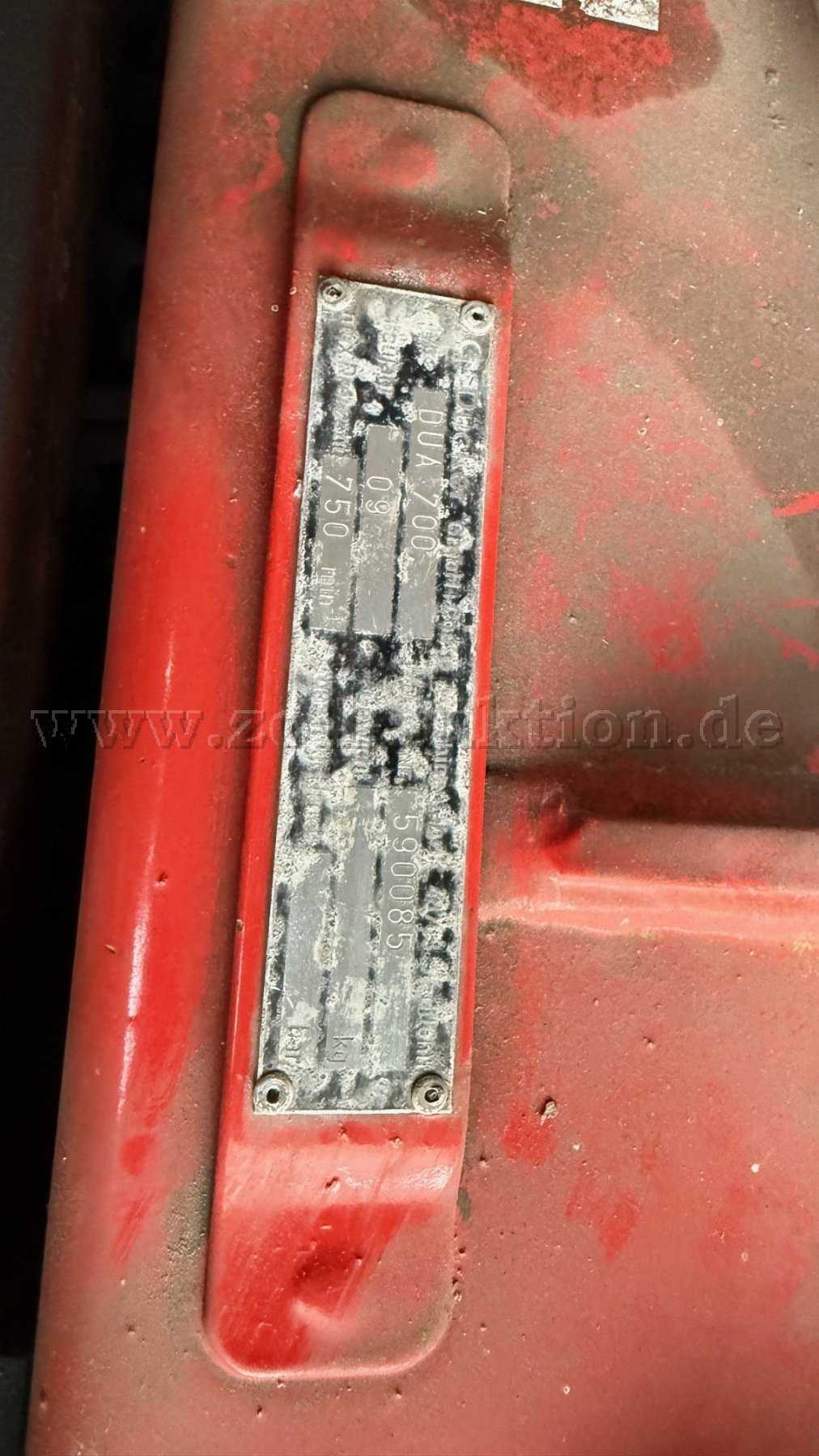 Zoll-Auktion - 1 Dücker Auslegemäher DUA 700 mit 3 Mähköpfen (ID 954301)