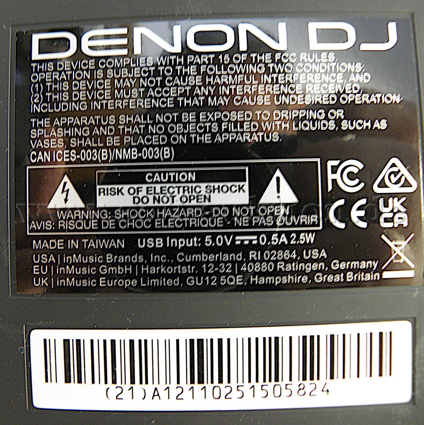 Zoll-Auktion - 1 Denon Prime LC6000 DJ Controller, gebraucht (ID 950831)