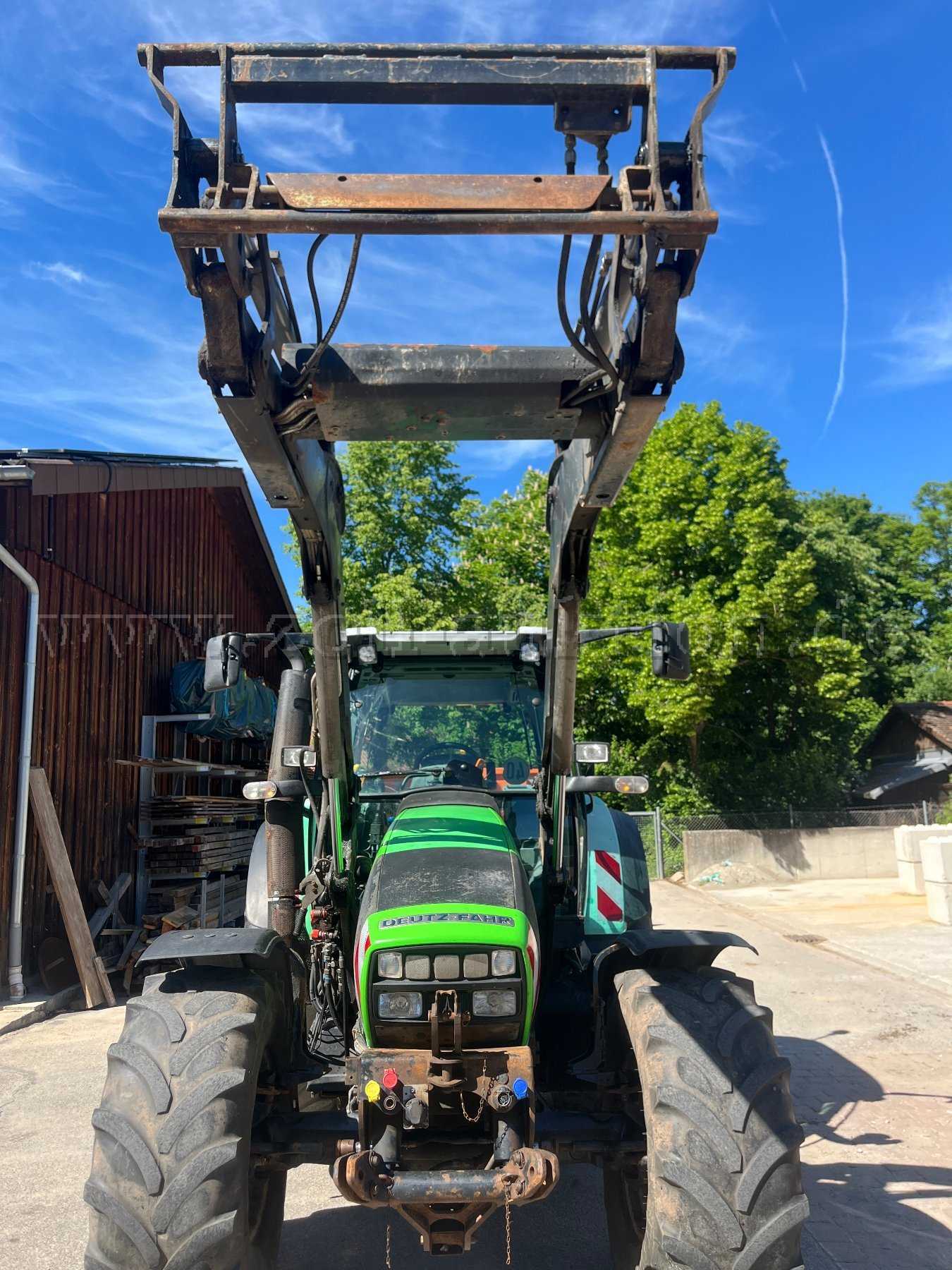 Zoll-Auktion - 1 Deutz AGROTRON K430 mit Forntlader Stoll Robust FZ ...