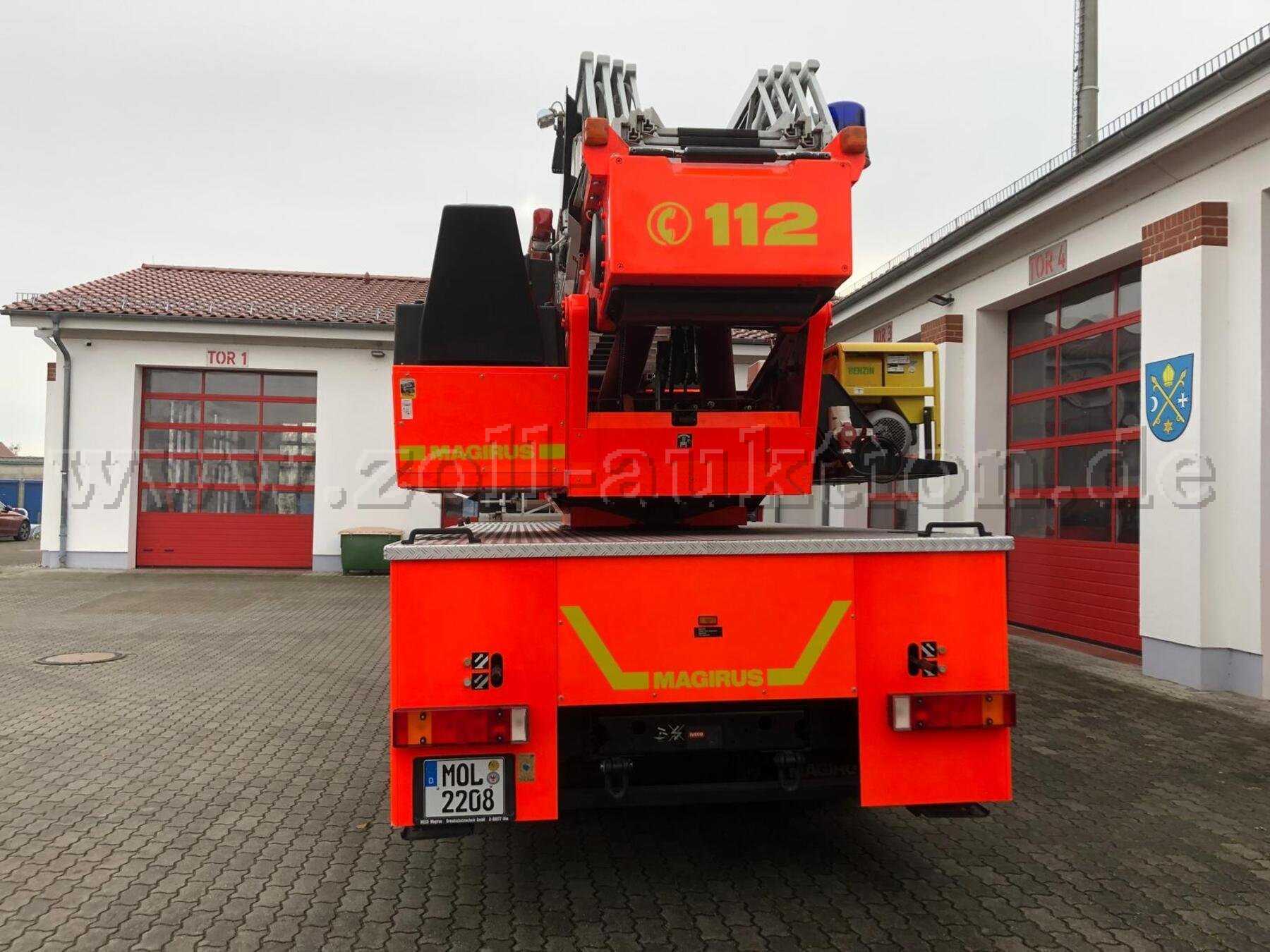 Zoll-Auktion - 1 Drehleiterfahrzeug DLK 18/12 IVECO/ Magirus (ID 933096)