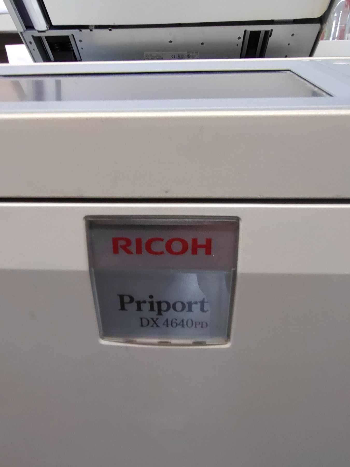Zoll-Auktion - 1 Druckmaschine Ricoh Priport DX4640PD -Für Bastler oder ...