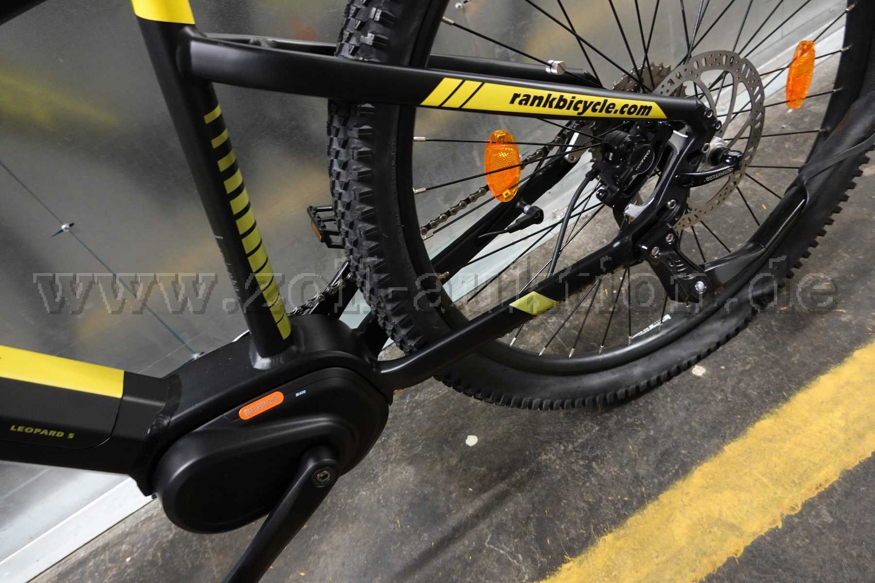 Zoll-Auktion - 1 E-Bike der Fa. MS, Rank Leopard 5, neuwertig, 27,5 Zoll (ID 934826)