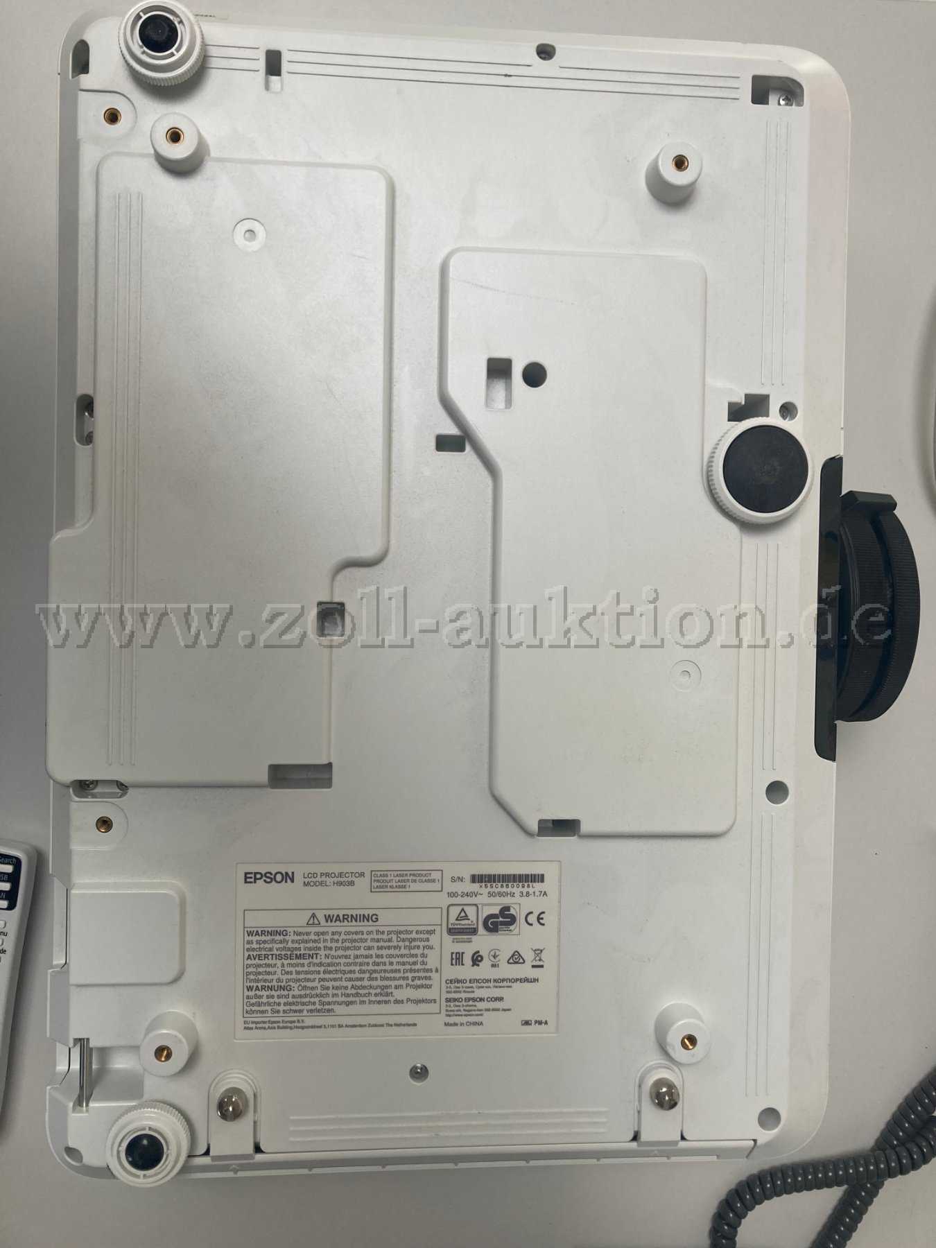 Zoll-Auktion - 1 EPSON EB-L510U Laser Projektor (Beamer) (ID 963487)