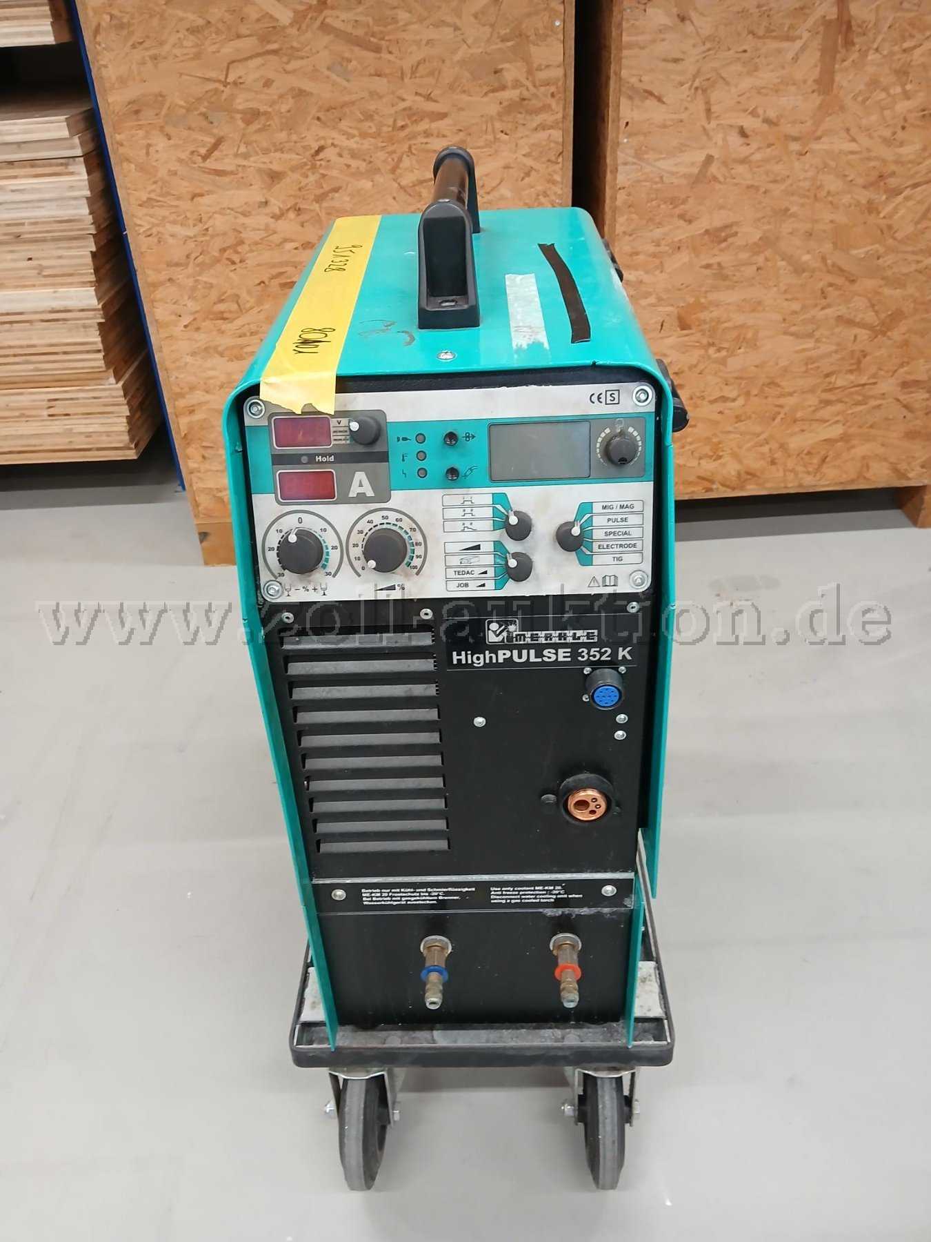 Zoll-Auktion - 1 Fabrikat "Merkle" Typ "High Pulse 352 K" MIG MAG ...