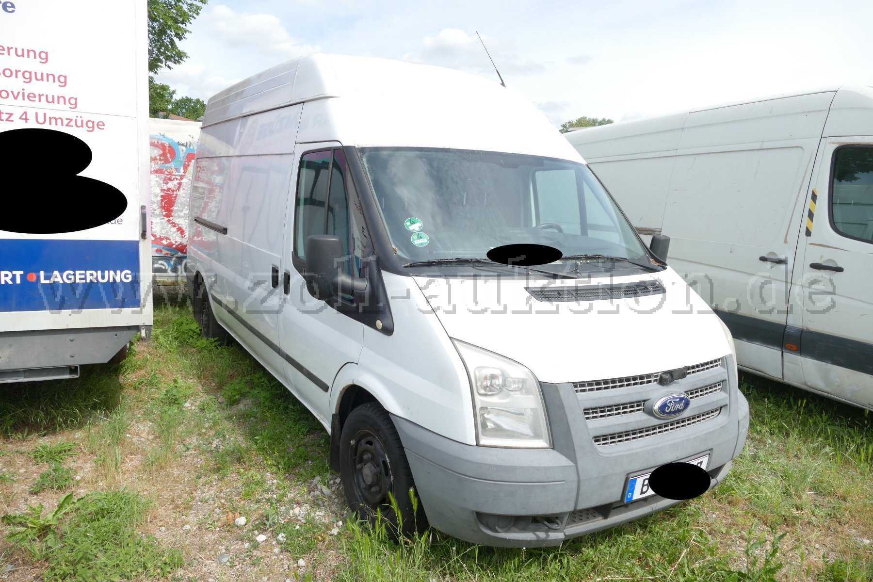 Zoll-Auktion - 1 Ford Transit 125 T300 Kasten / Unfall ...