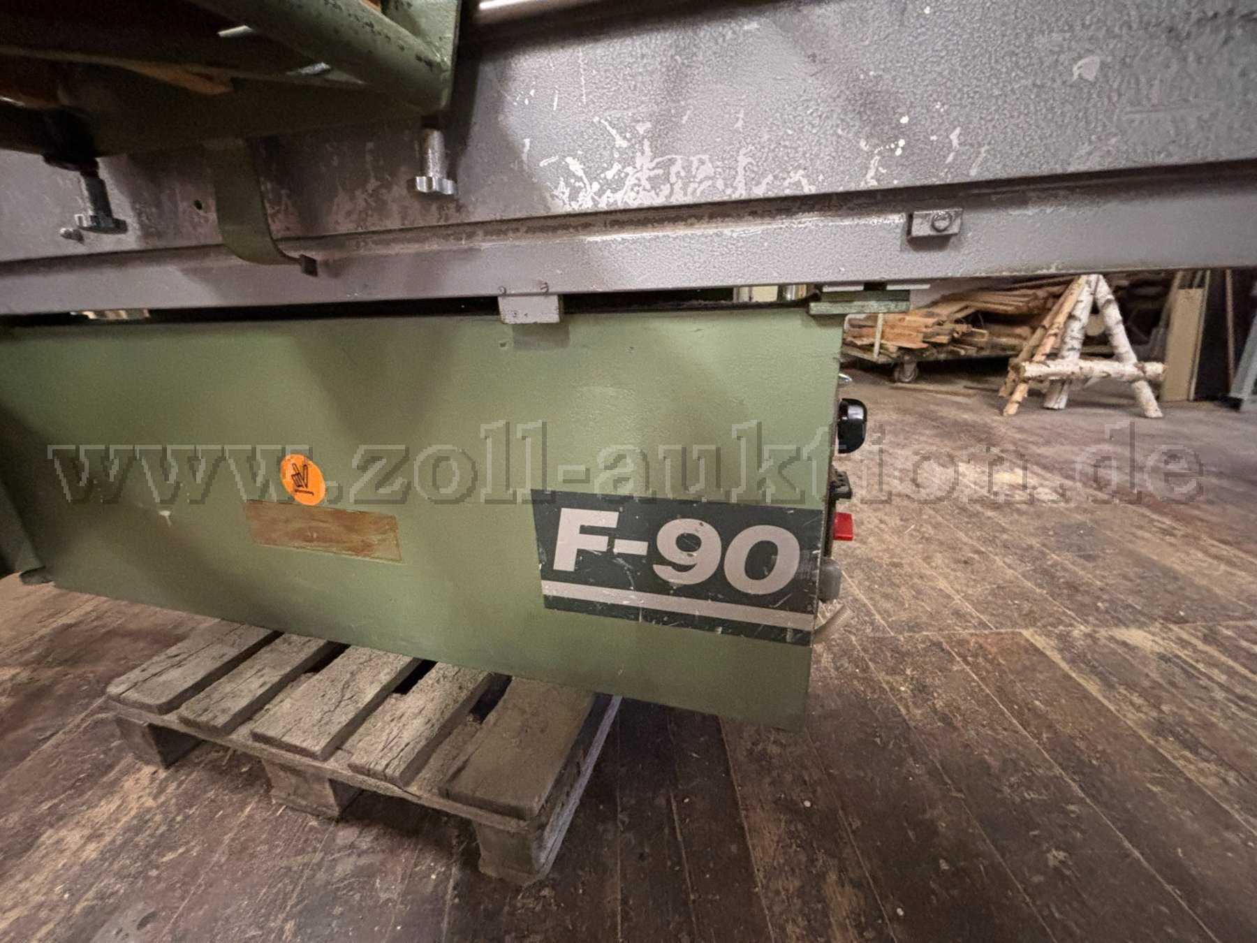 Zoll-Auktion - 1 Formatkreissäge Altendorf F90 (ID 931173)
