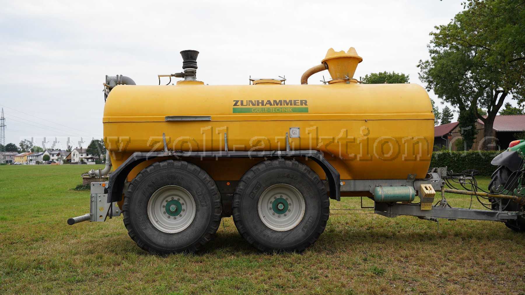 Zoll-Auktion - 1 Güllezubringerfass Zunhammer STS 18 KL Nr. 2/5685 - 18 ...