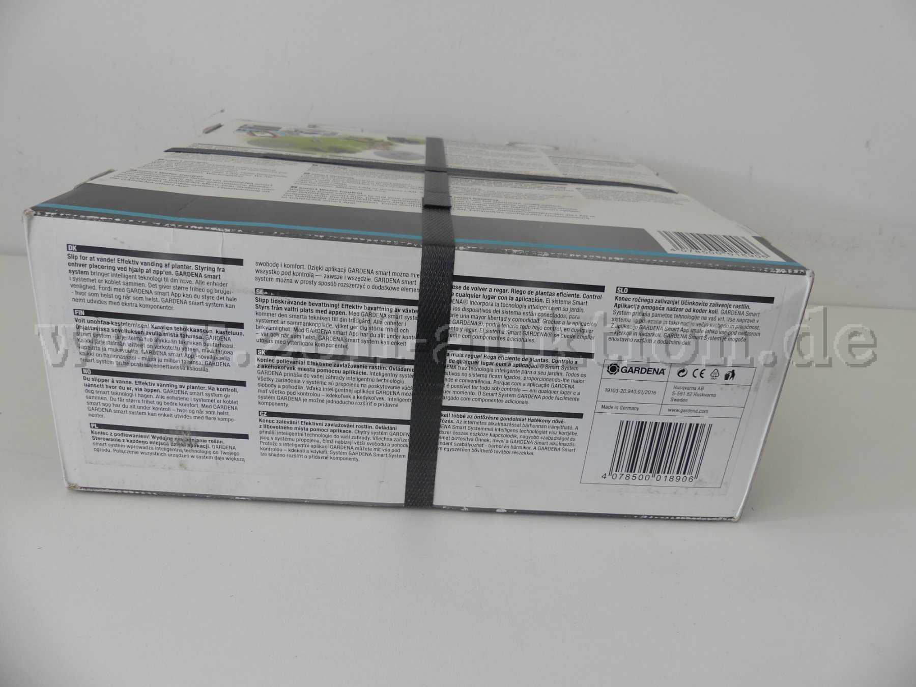 Zoll-Auktion - 1 Gardena Smart System Water Control Set 19103 ...