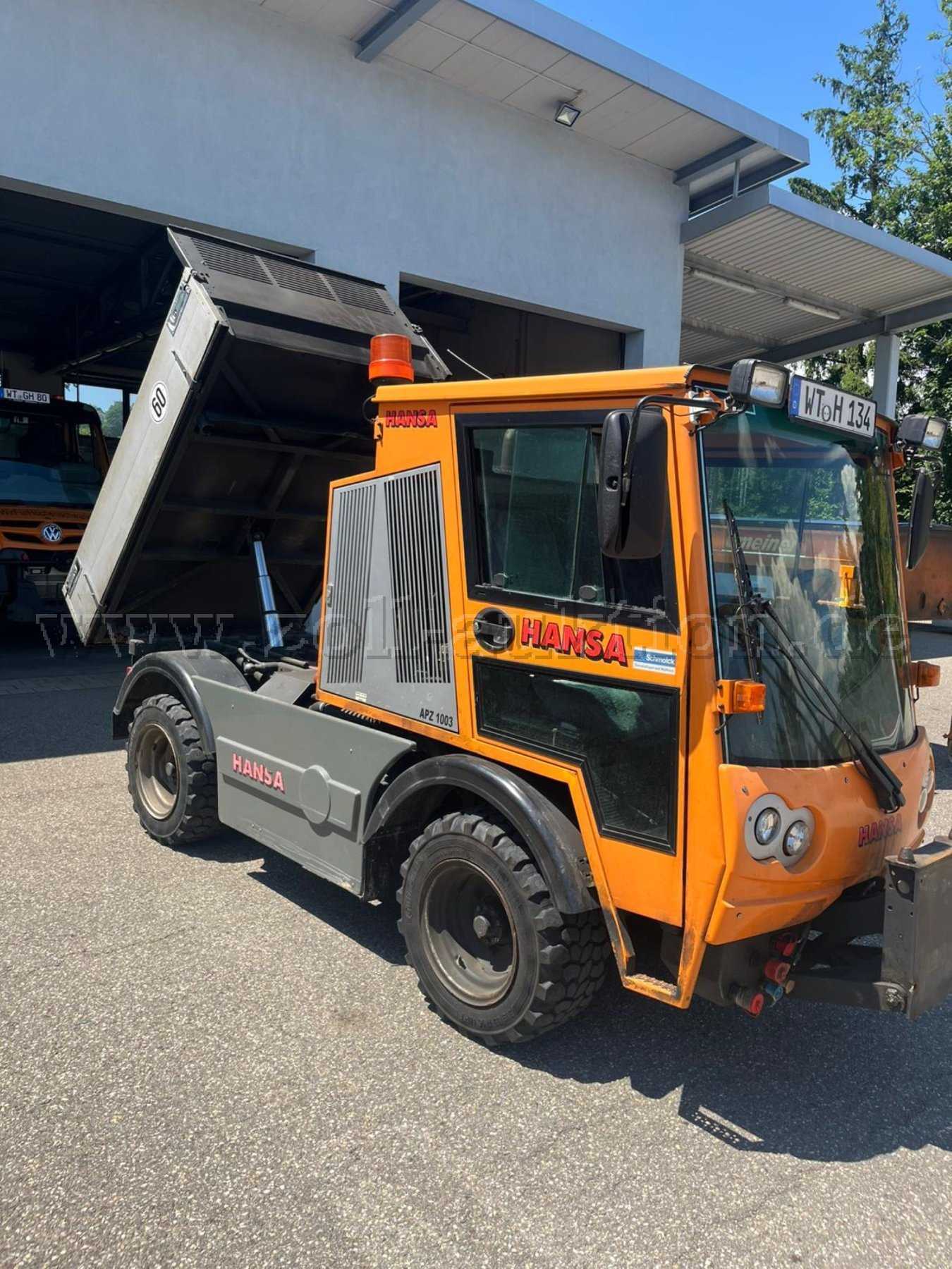 Zoll-Auktion - 1 HANSA Mehrzwecktransporter APZ 1003 H, Allrad mit 2 ...