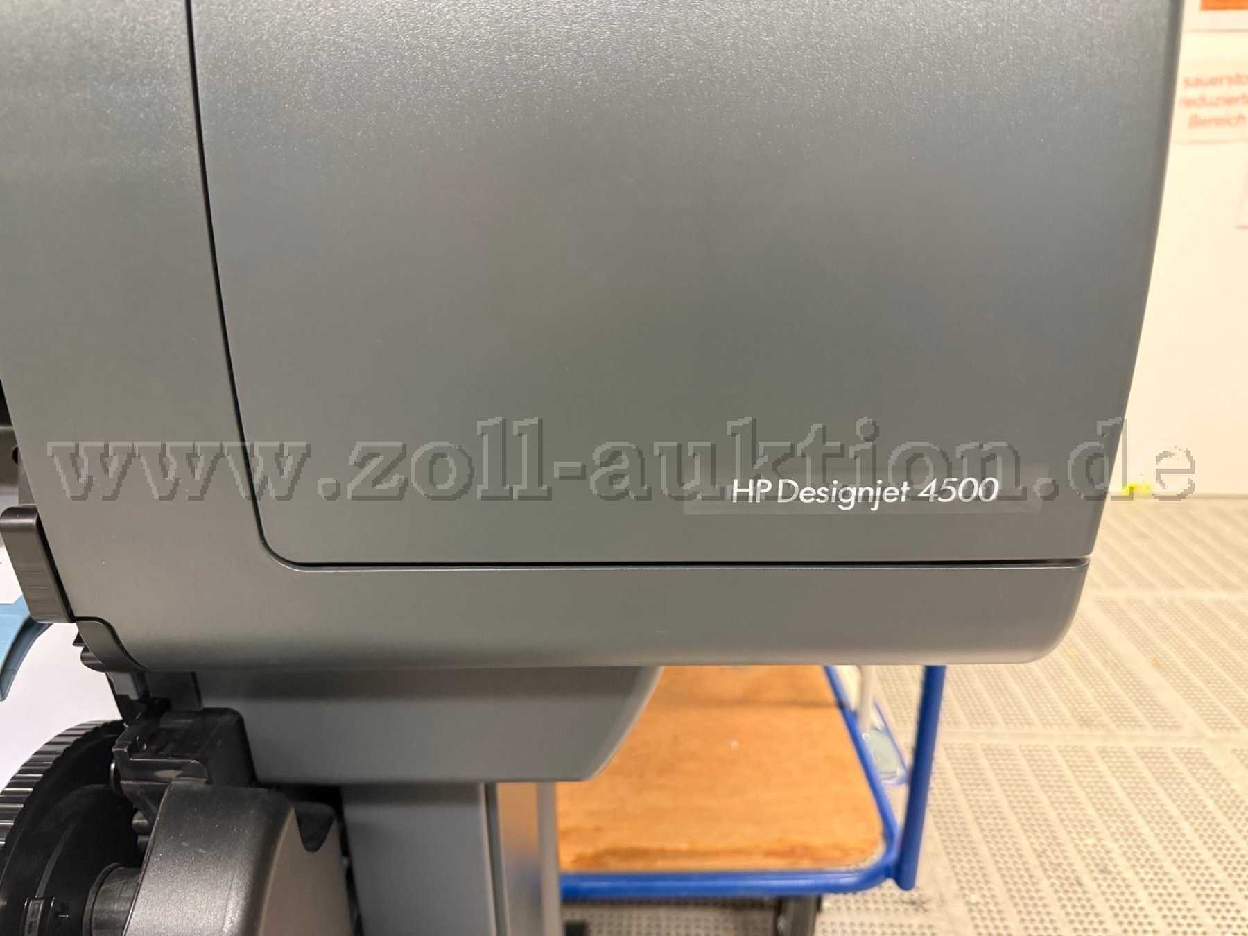 Zoll-Auktion - 1 HP Designjet 4500 Scanner/Plotter mit 2 Rolleneinzügen ...