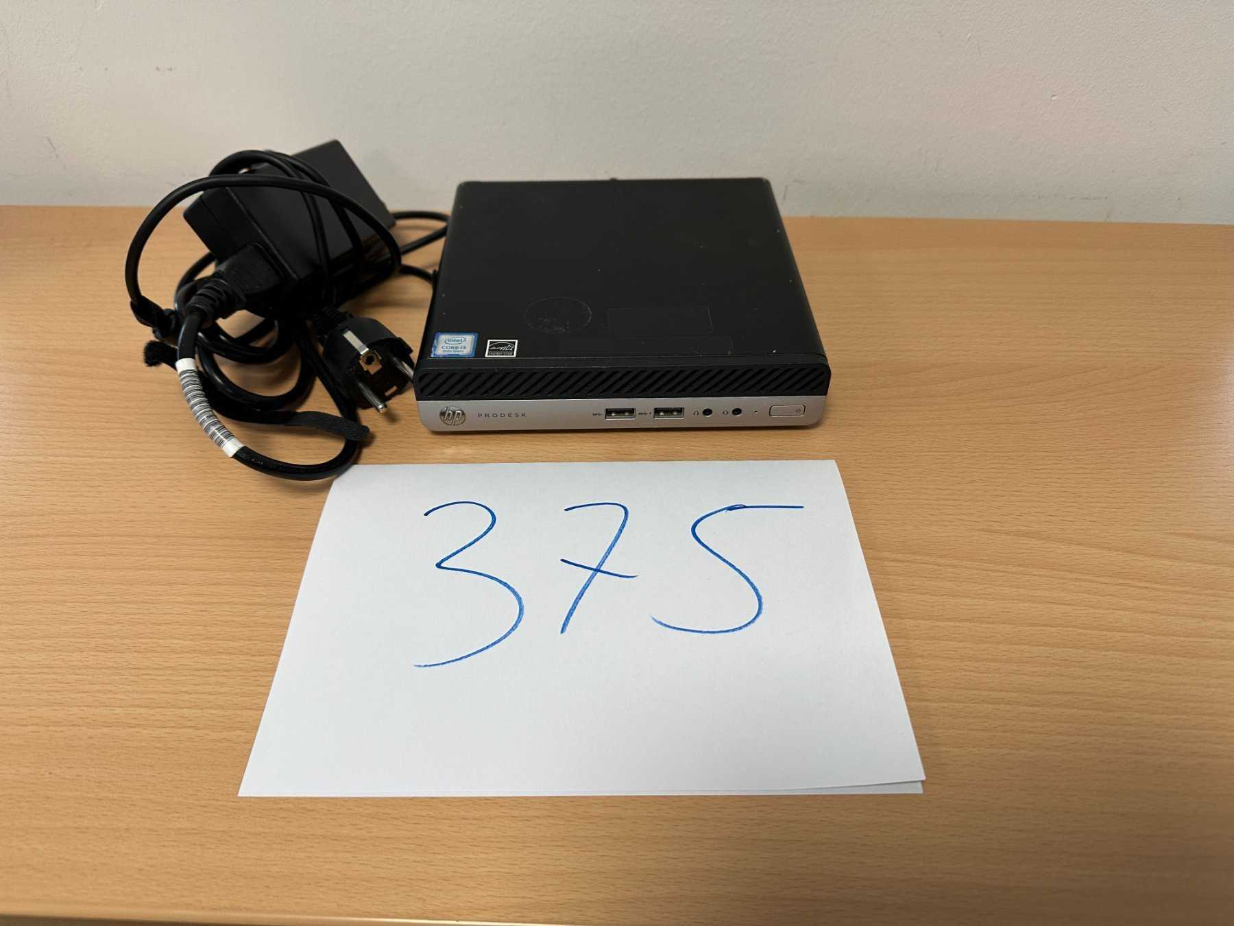 Zoll-Auktion - 1 HP ProDesk 400 G4 Desktop-Mini PC (ID 924593)