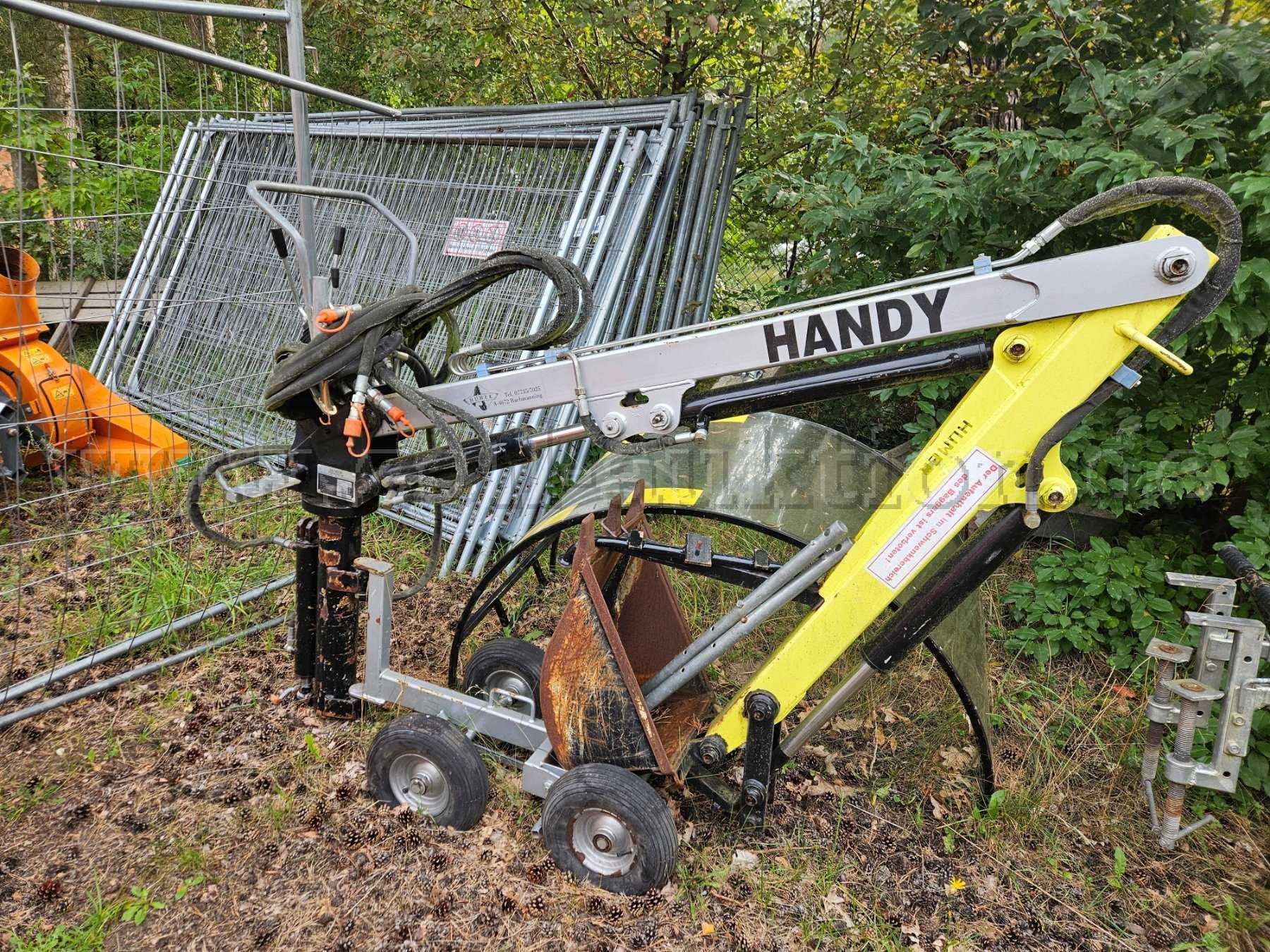 Zoll-Auktion - 1 Humer Friedhofsbagger, Typ Handy (ID 922467)