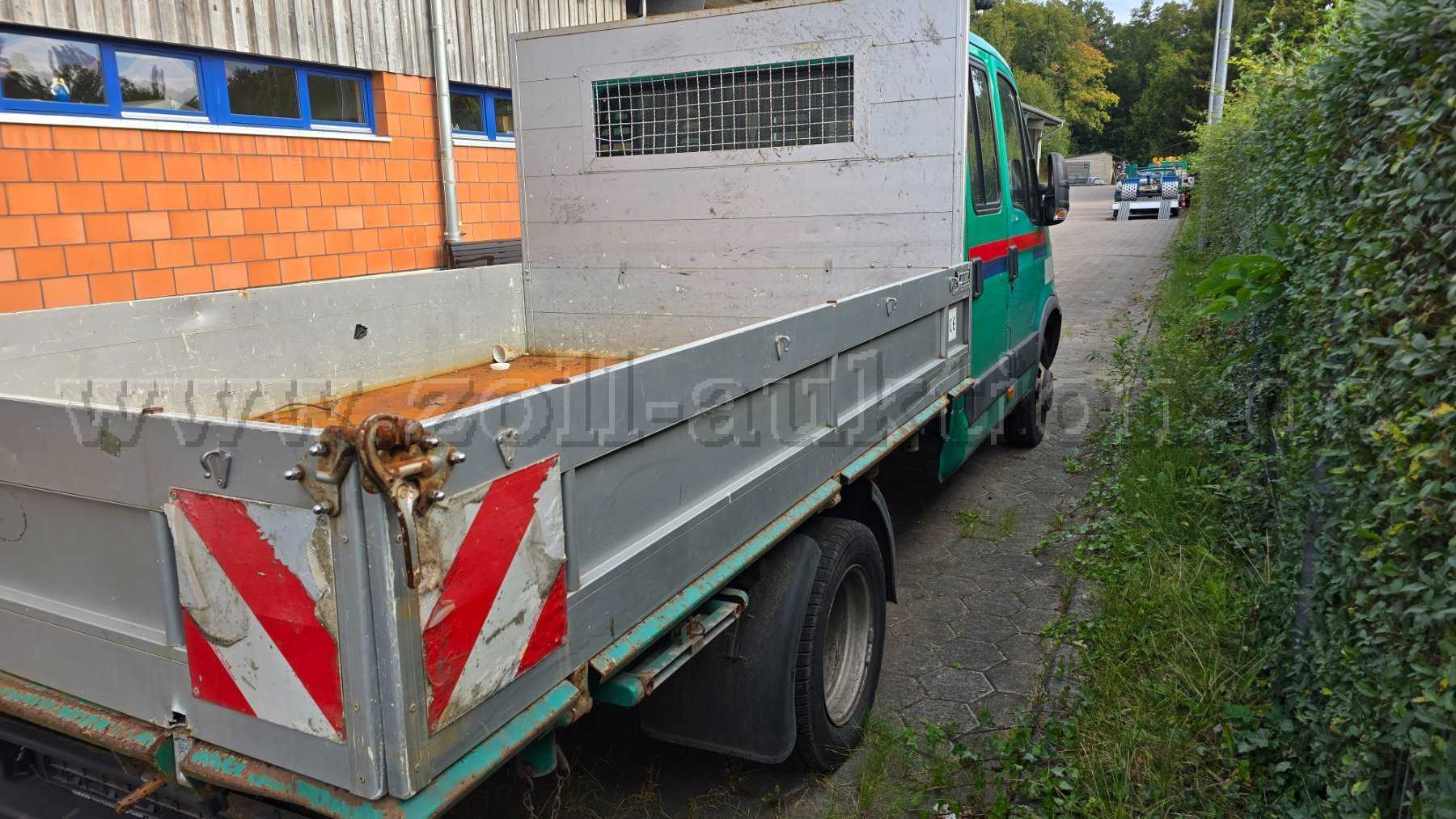 Zoll-Auktion - 1 IVECO LKW 3-Seiten-Kipper Typ C50C defekt, Bastlerfahrzeug (ID 924614)