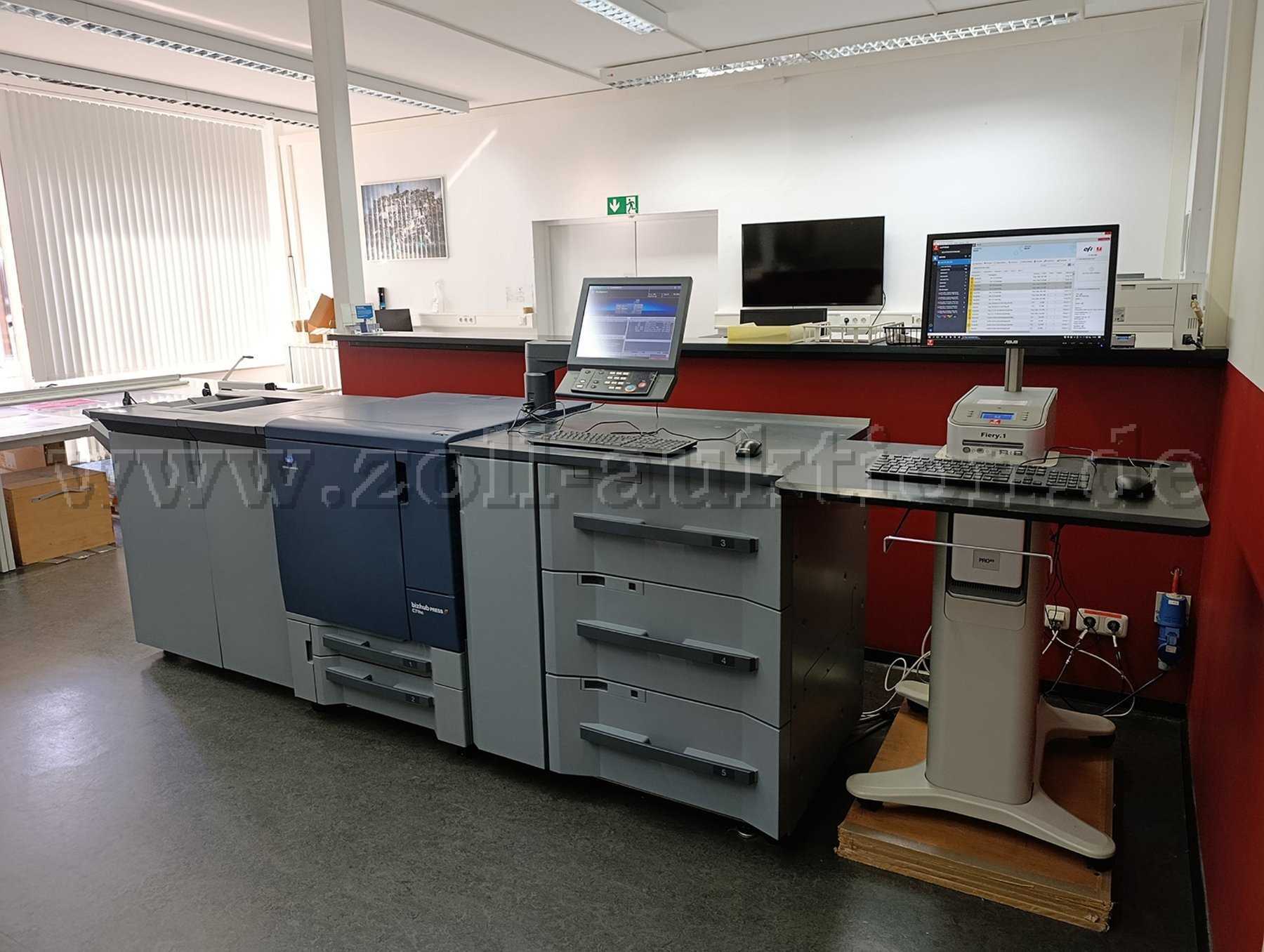 Zoll-Auktion - 1 Konica Minolta bizhub PRESS C71hc Digitales SRA3 ...