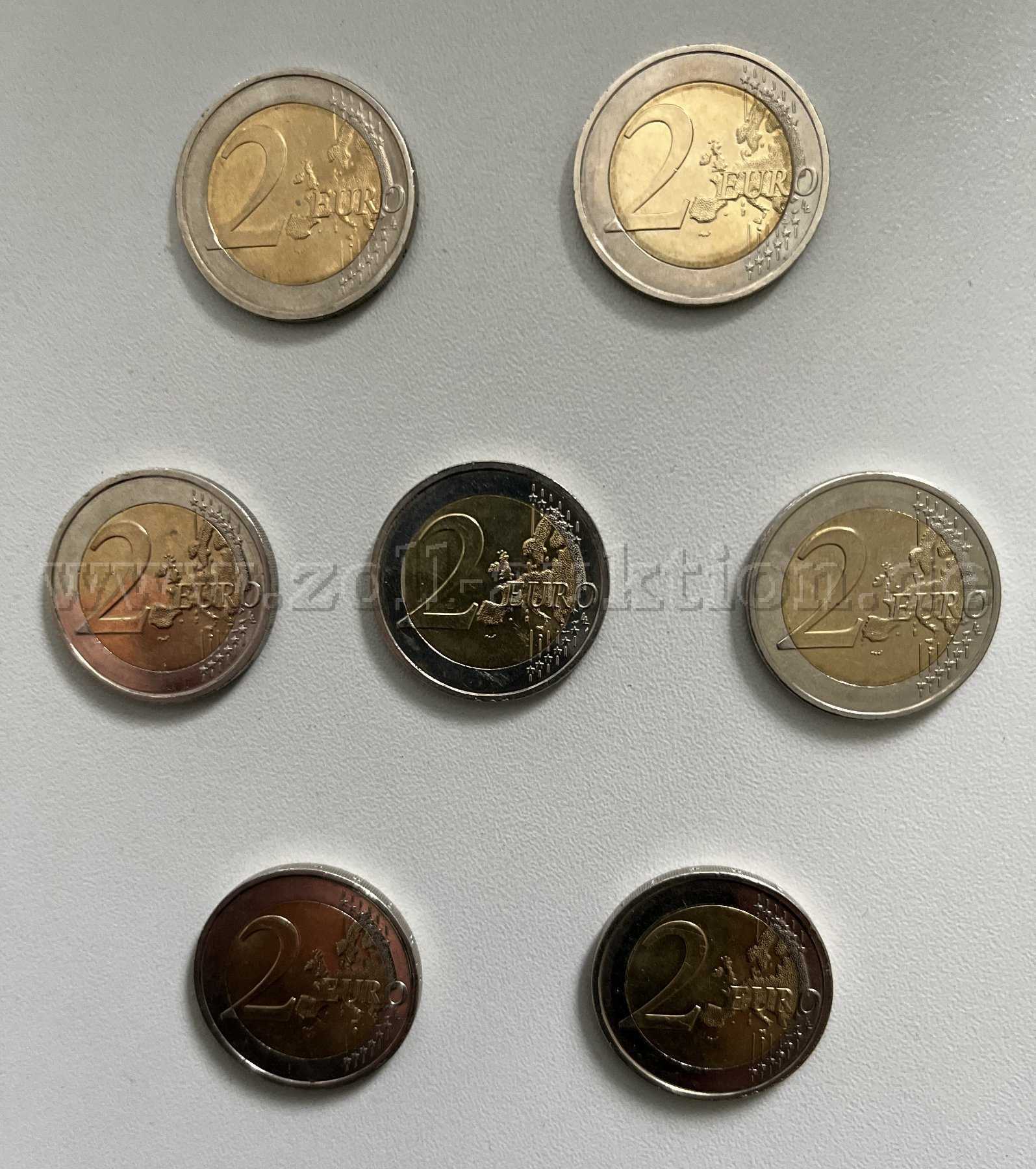 Europische 2 Euro Mnzen