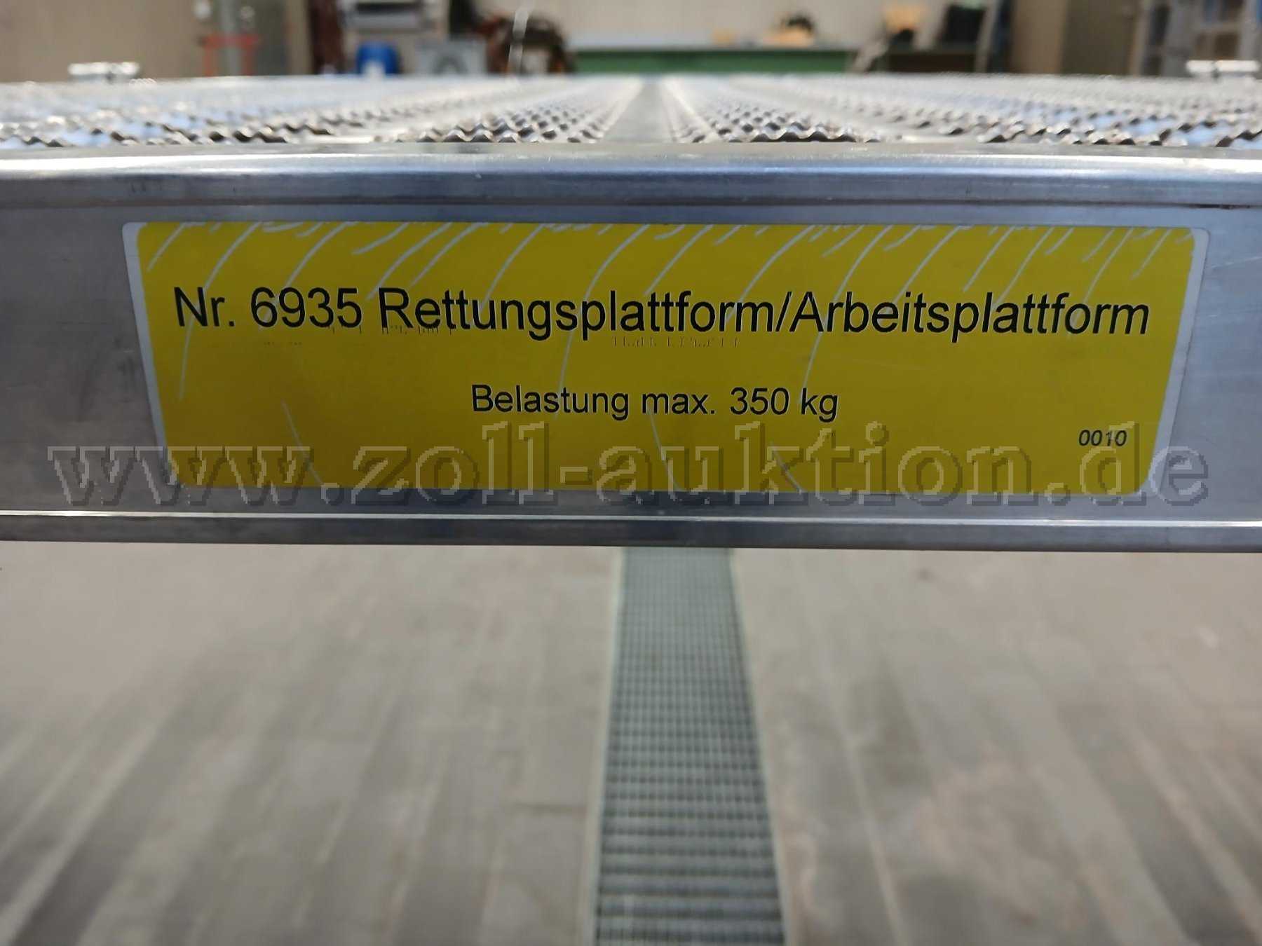 Zoll-Auktion - 1 Lukas Rettungsplattform Nr. 6935 (ID 950855)