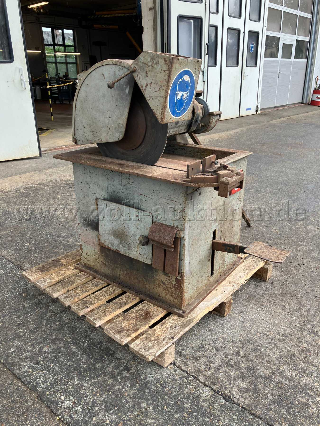 Zoll-Auktion - 1 Metall - Kaltkreissäge Firma Metabo- Trennjäger, Typ ...