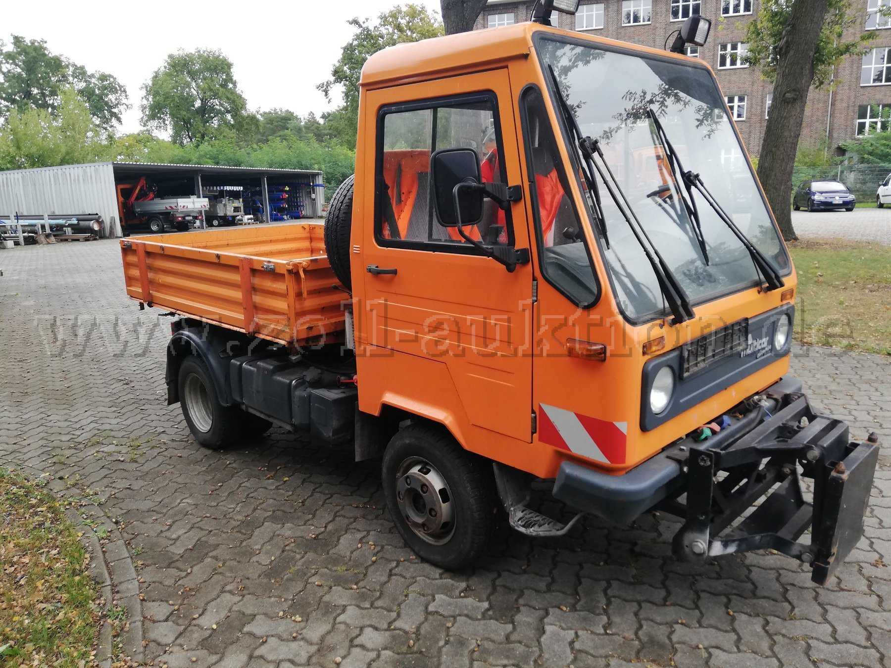 Zoll-Auktion - 1 Multicar M26 Ausführung WAK42 Allrad 4x4 3 Seiten ...