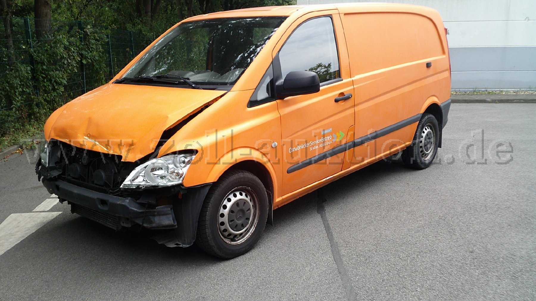 Zoll-Auktion - 1 PKW Daimler Benz Vito Kasten 111 CDI kompakt mit ...