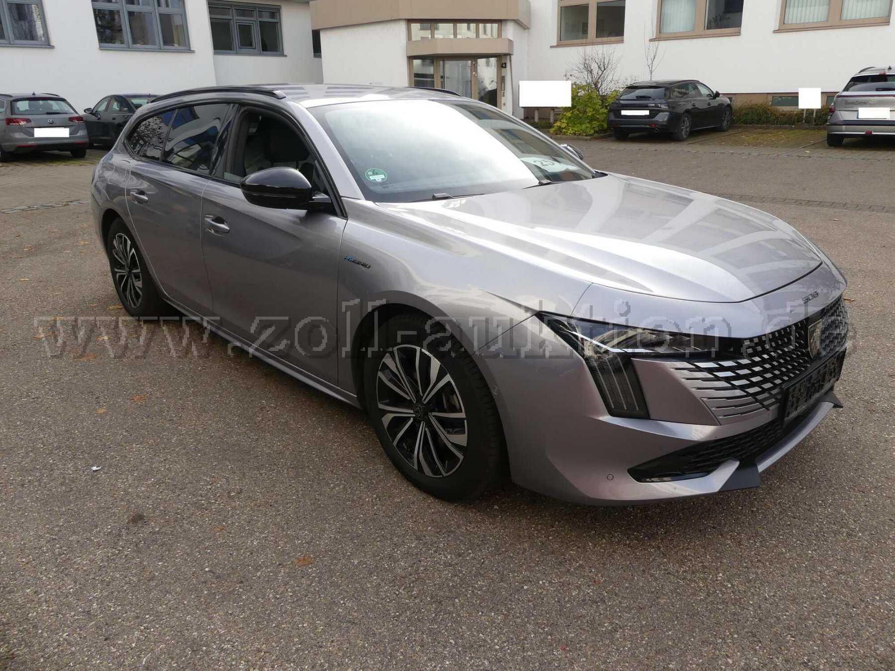 Zoll-Auktion - 1 Peugeot 508 Hybrid 225 (Plug-In) SW Allure - BD8-2555E ...