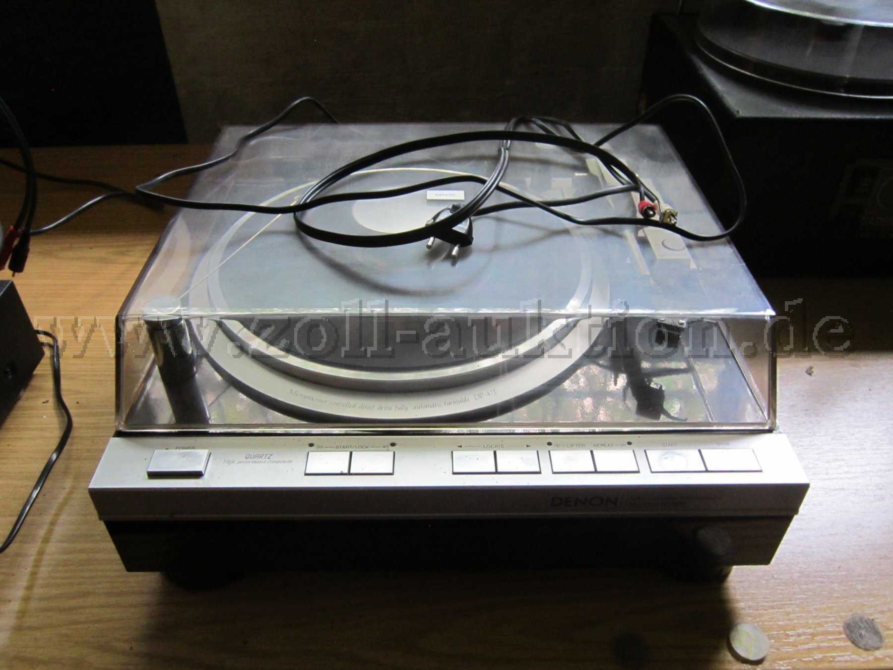 Zoll-Auktion - 1 Plattenspieler Denon DP-47F (ID 961904)