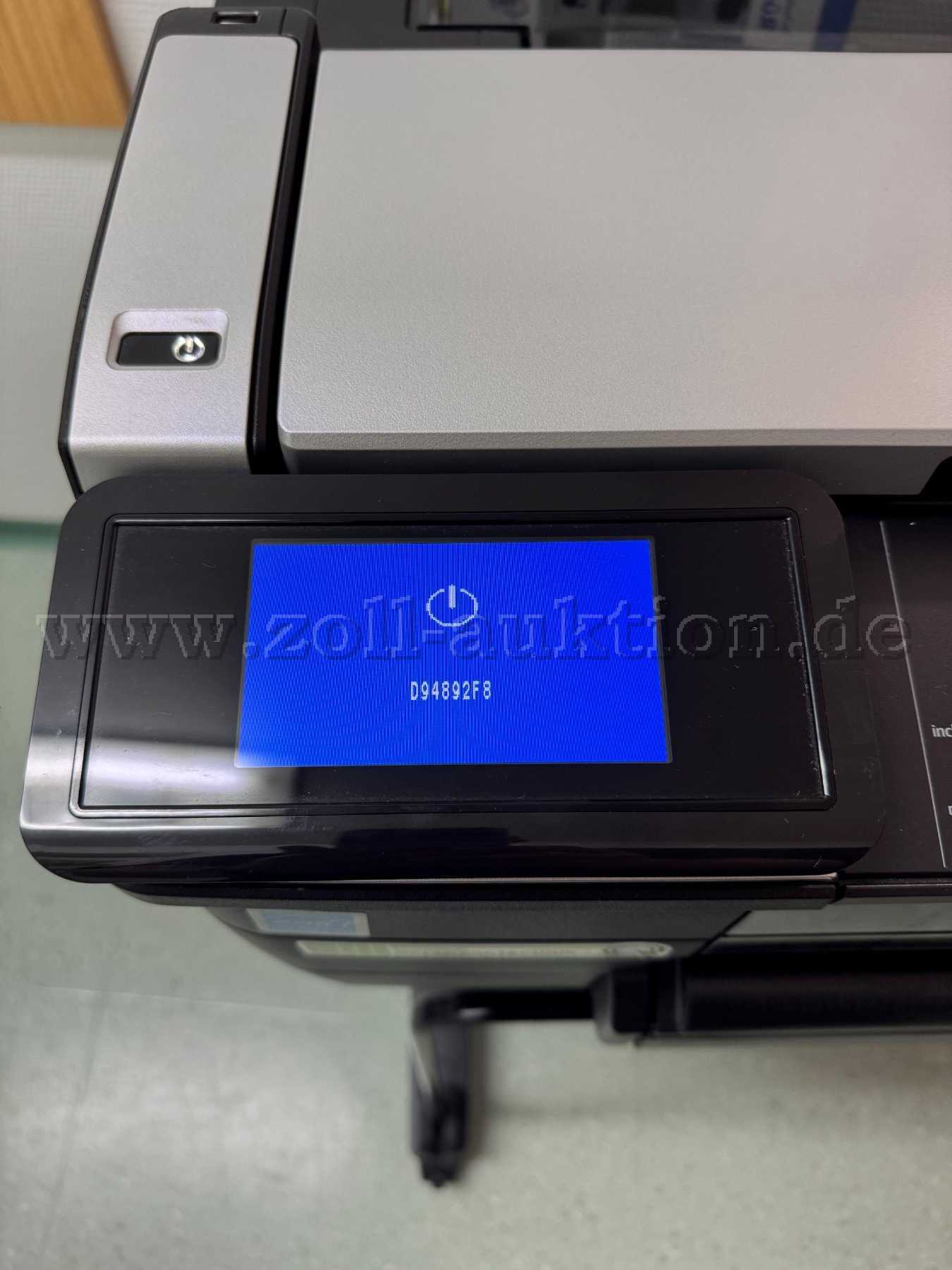 Zoll-Auktion - 1 Plotter/Scanner Kombination HP DesignJet T 830 MFP (ID 922090)
