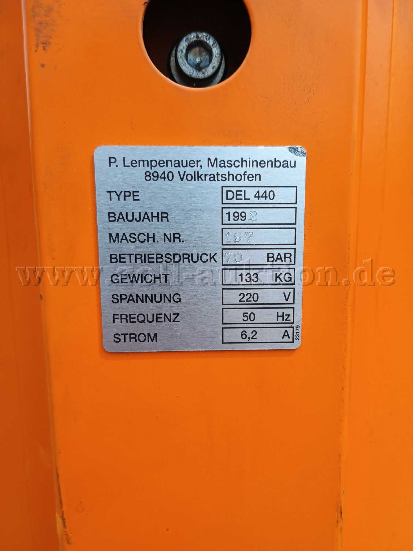 Zoll-Auktion - 1 Presse - Lempenauer DEL 440 - defekt (~133kg) (ID 964852)