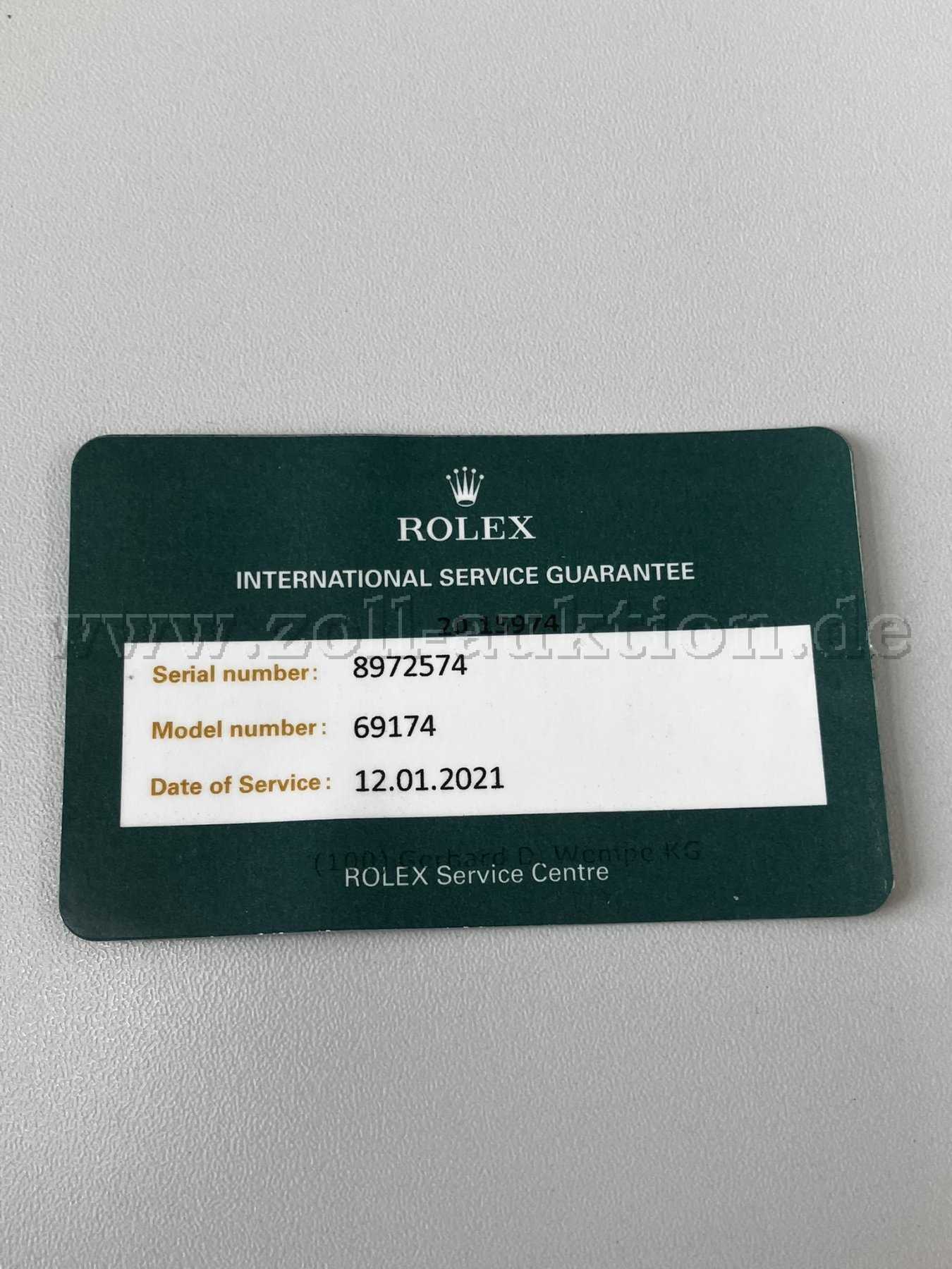 Zoll-Auktion - 1 ROLEX Lady Datejust, Damenarmbanduhr, Stahl, Automatik ...