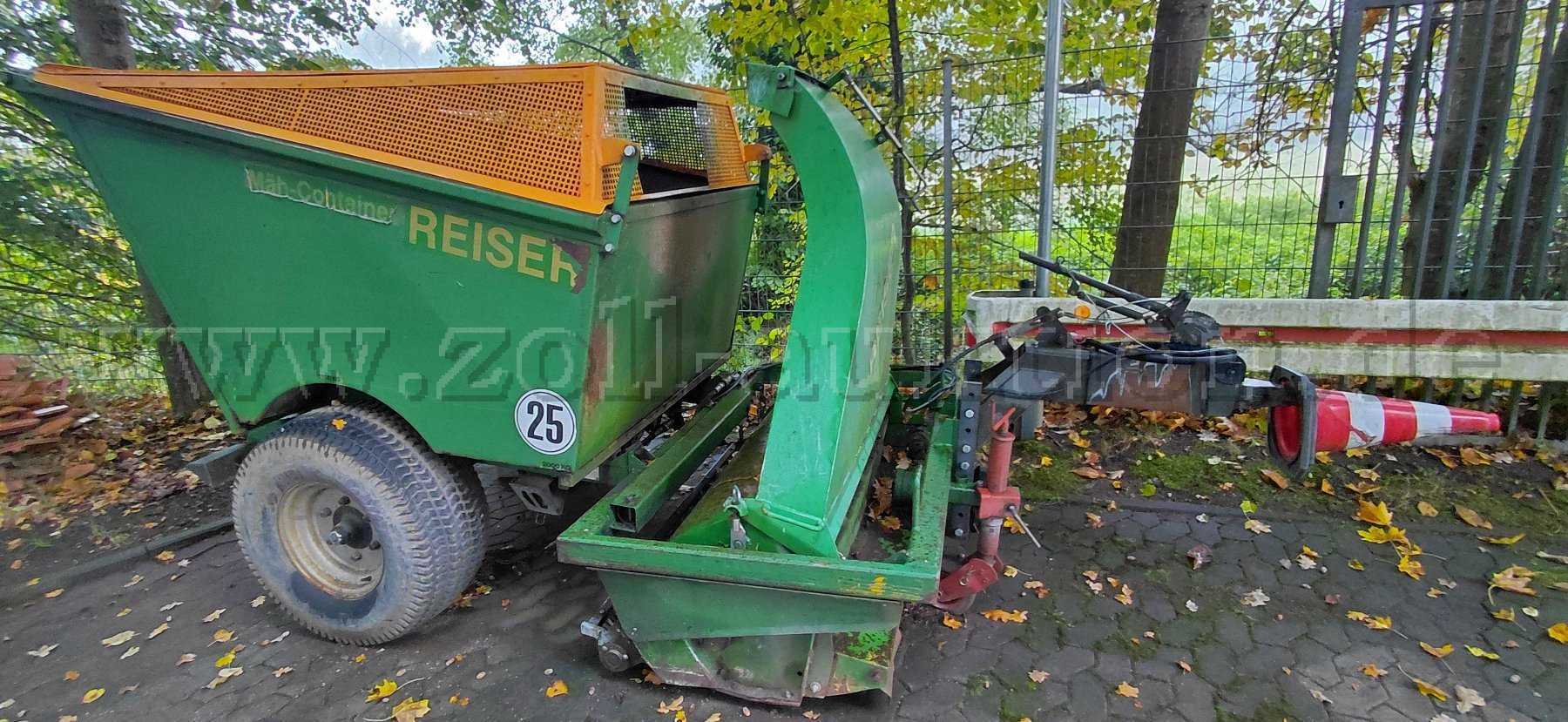 Zoll-Auktion - 1 Reiser Mäh-Container Teileträger Spragelse ...