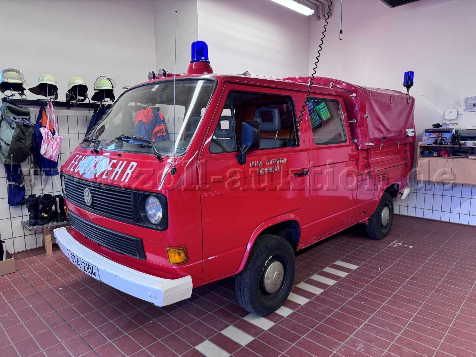 Zoll-Auktion - 1 Schlauchwagen SW 500 VW T3 Synchro (ID 962592)