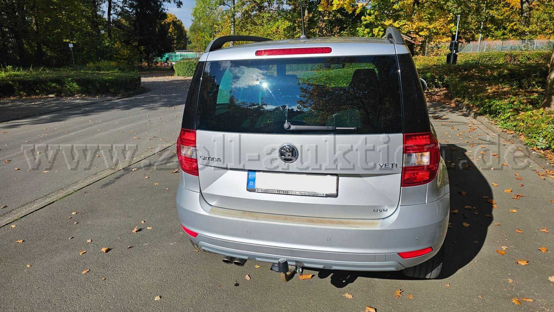 Zoll-Auktion - 1 Skoda Yeti 1,4 TSI 4x4 Drive NAVI AHK BLUETOOTH 110KW Benzin DSG (ID 926711)